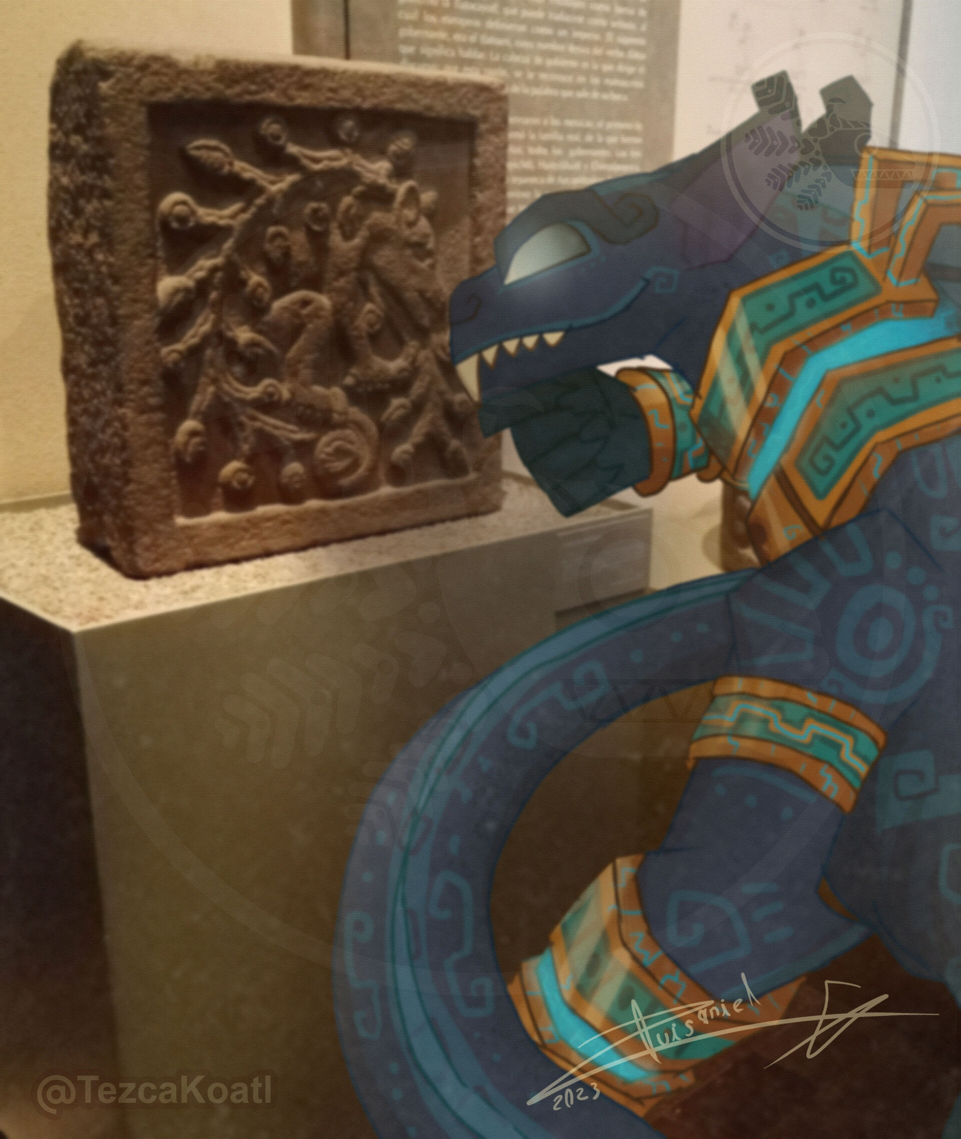 ArtStation - LOOK AHUÍZOTL, IT'S YOU!!!