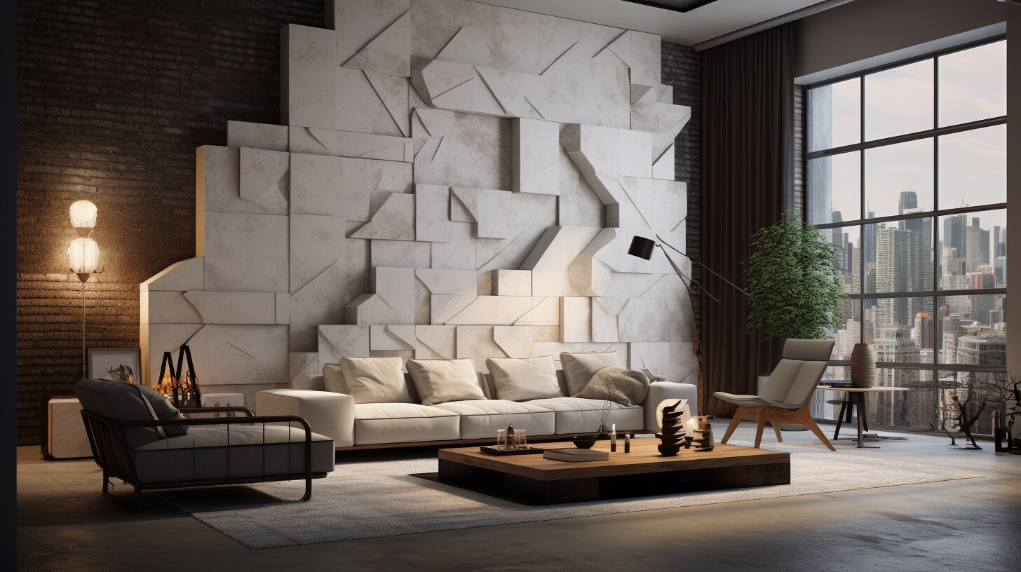 ArtStation - 3d Wall Interior Design -Architecture Visual