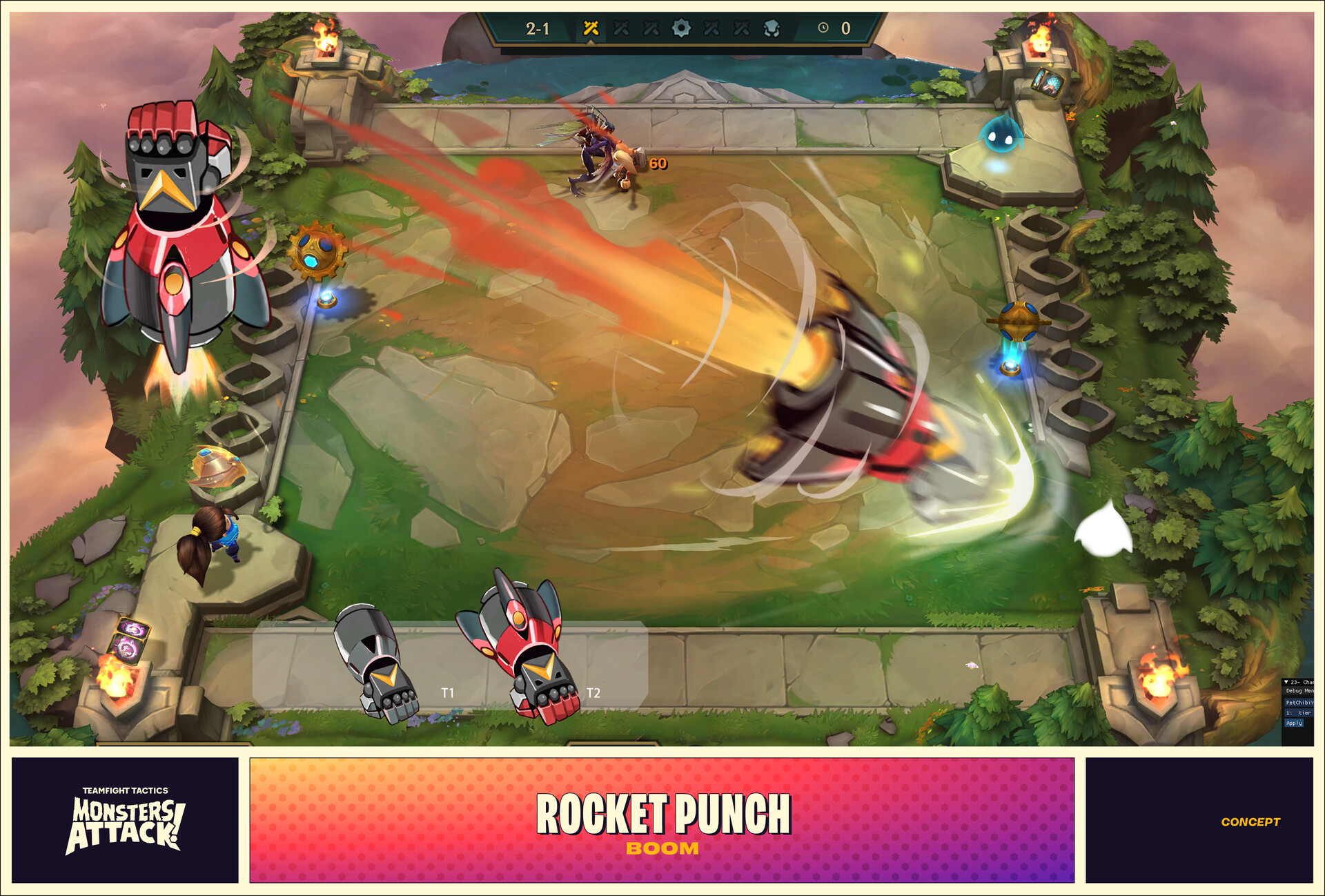 Kudos Productions - Teamfight Tactics | Set8 Monsters Attack | BP Boom