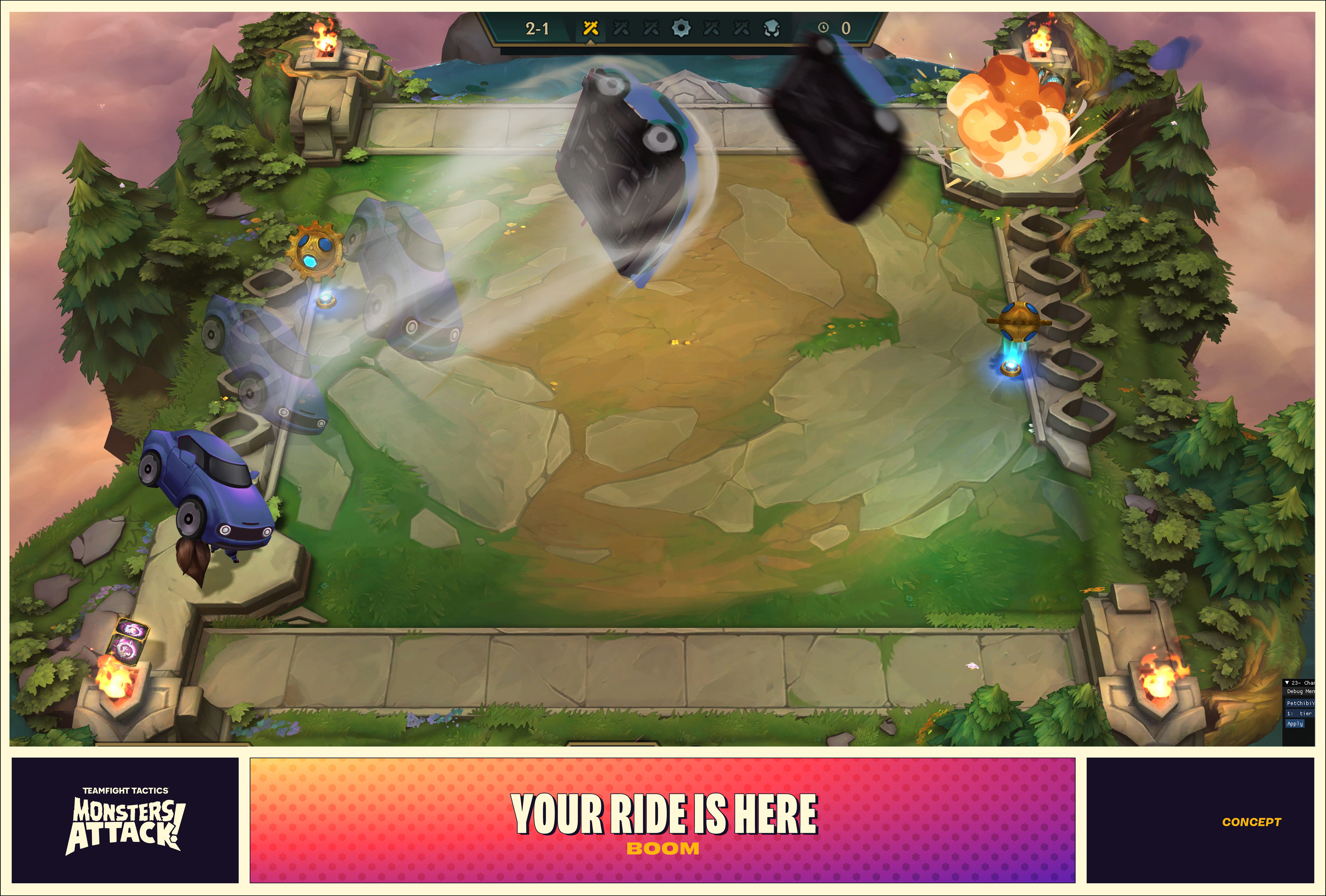 Kudos Productions - Teamfight Tactics | Set8 Monsters Attack | BP Boom