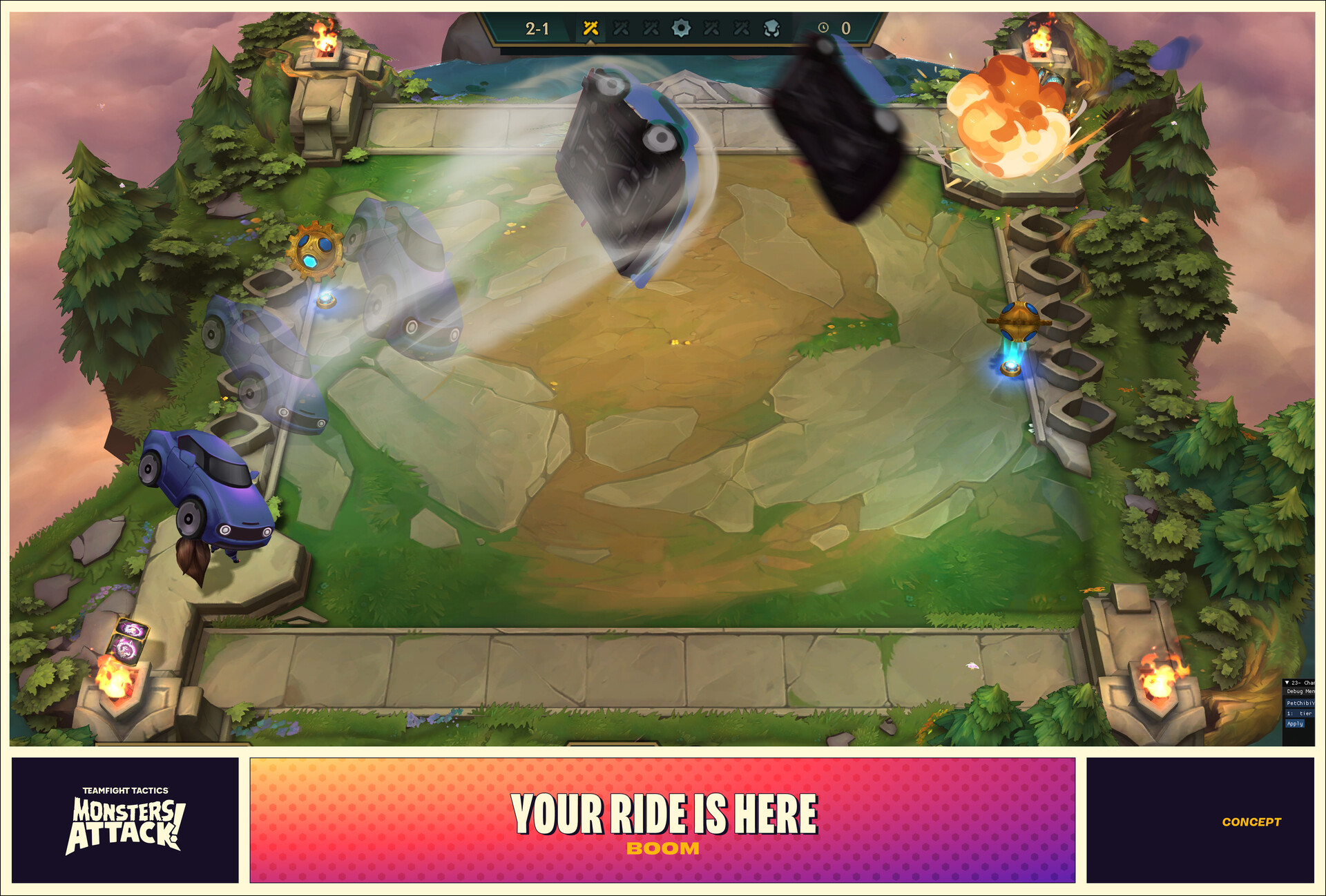 Kudos Productions - Teamfight Tactics | Set8 Monsters Attack | BP Boom