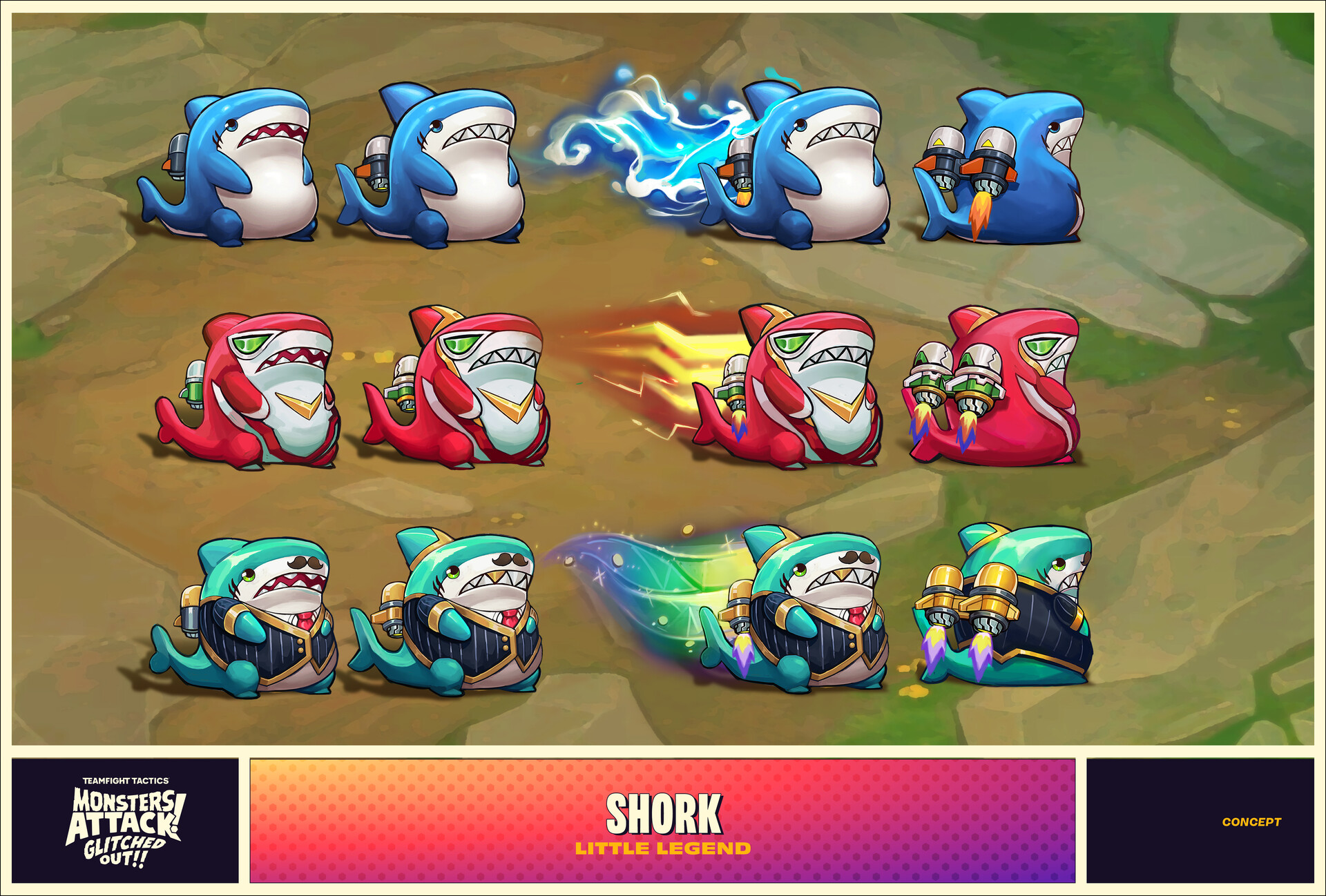 Kudos Productions - Teamfight Tactics | Set8.5 Monsters Attack ...