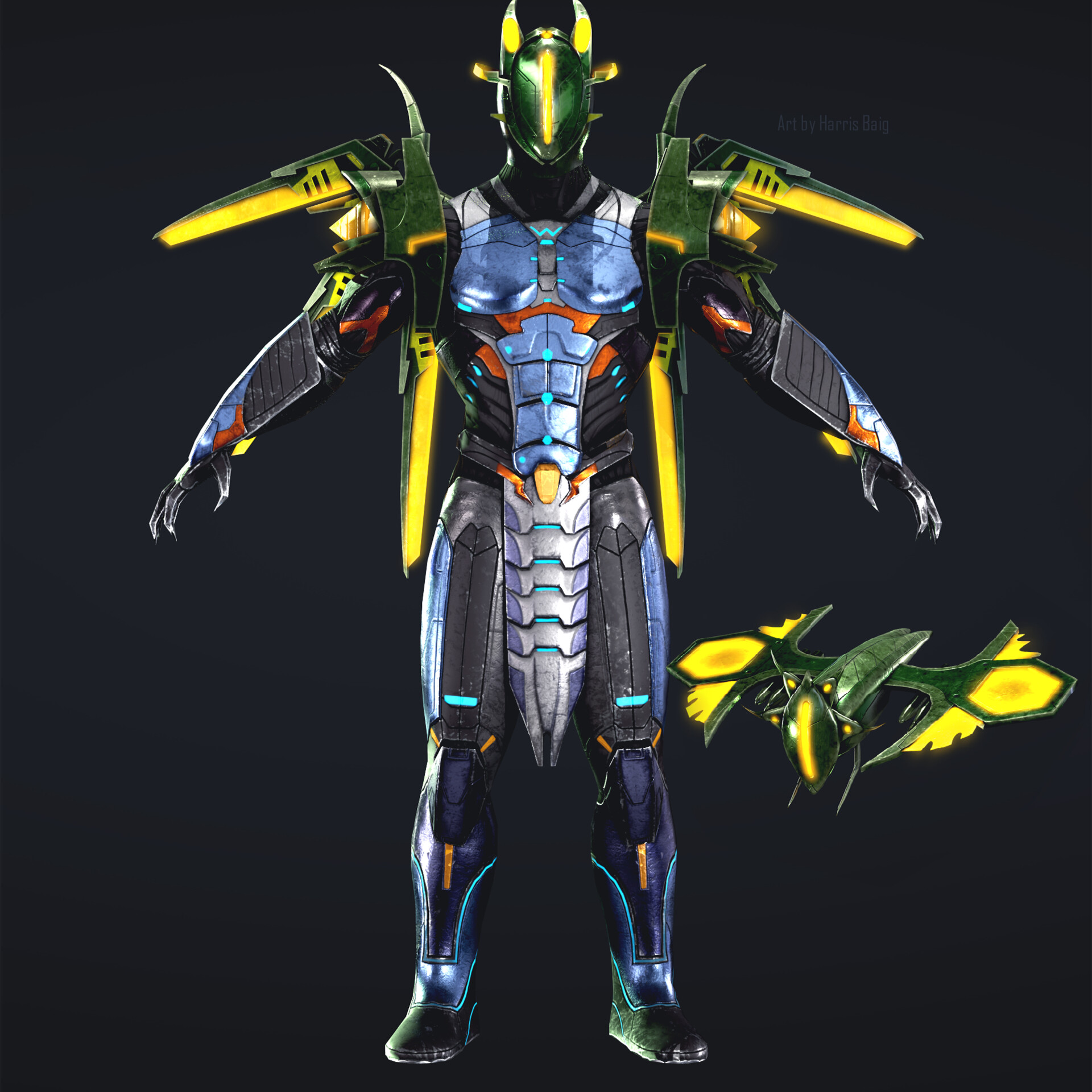 ArtStation - General Talos Skin 3