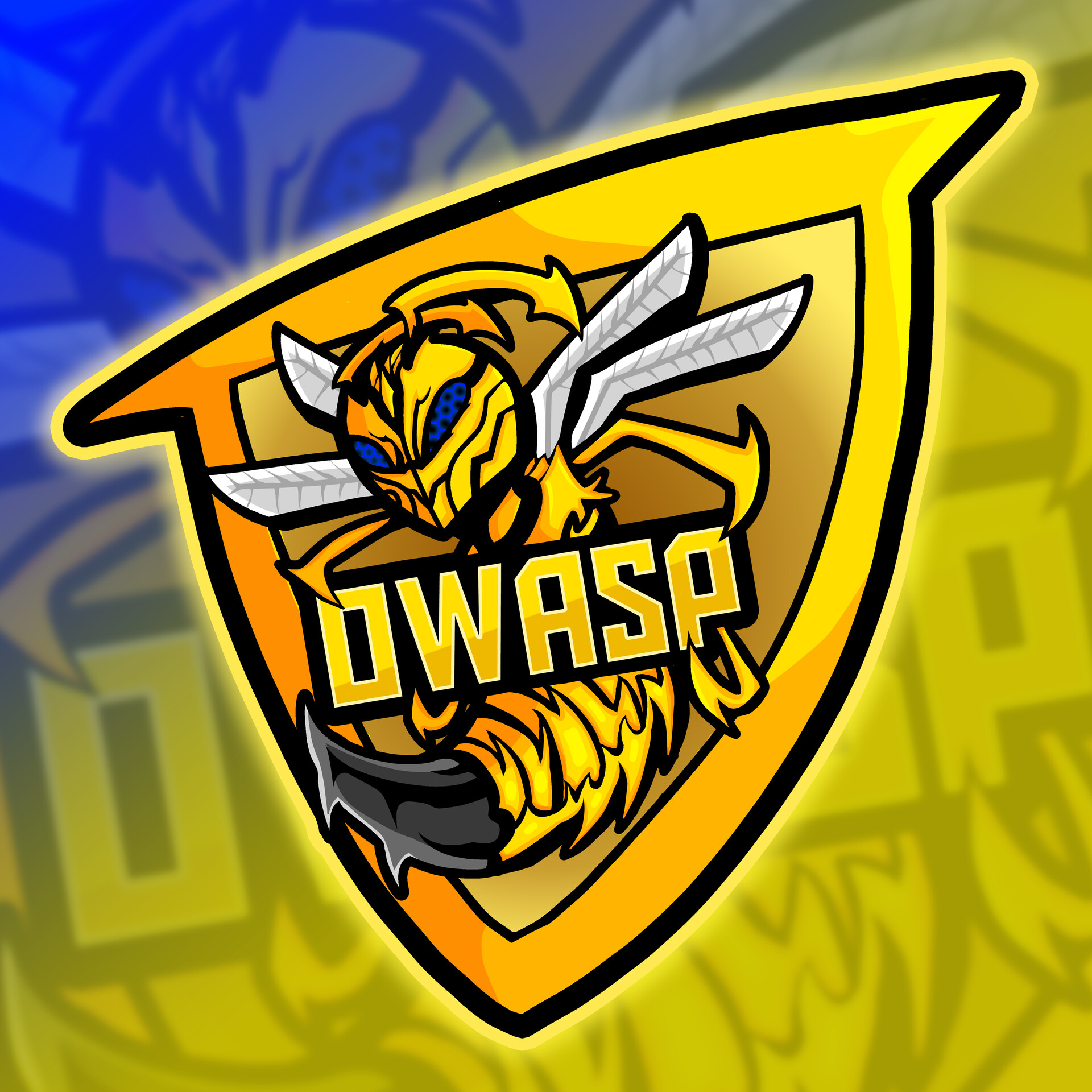OWASP Esport Mascot Logo by Raven — ProUser.Me