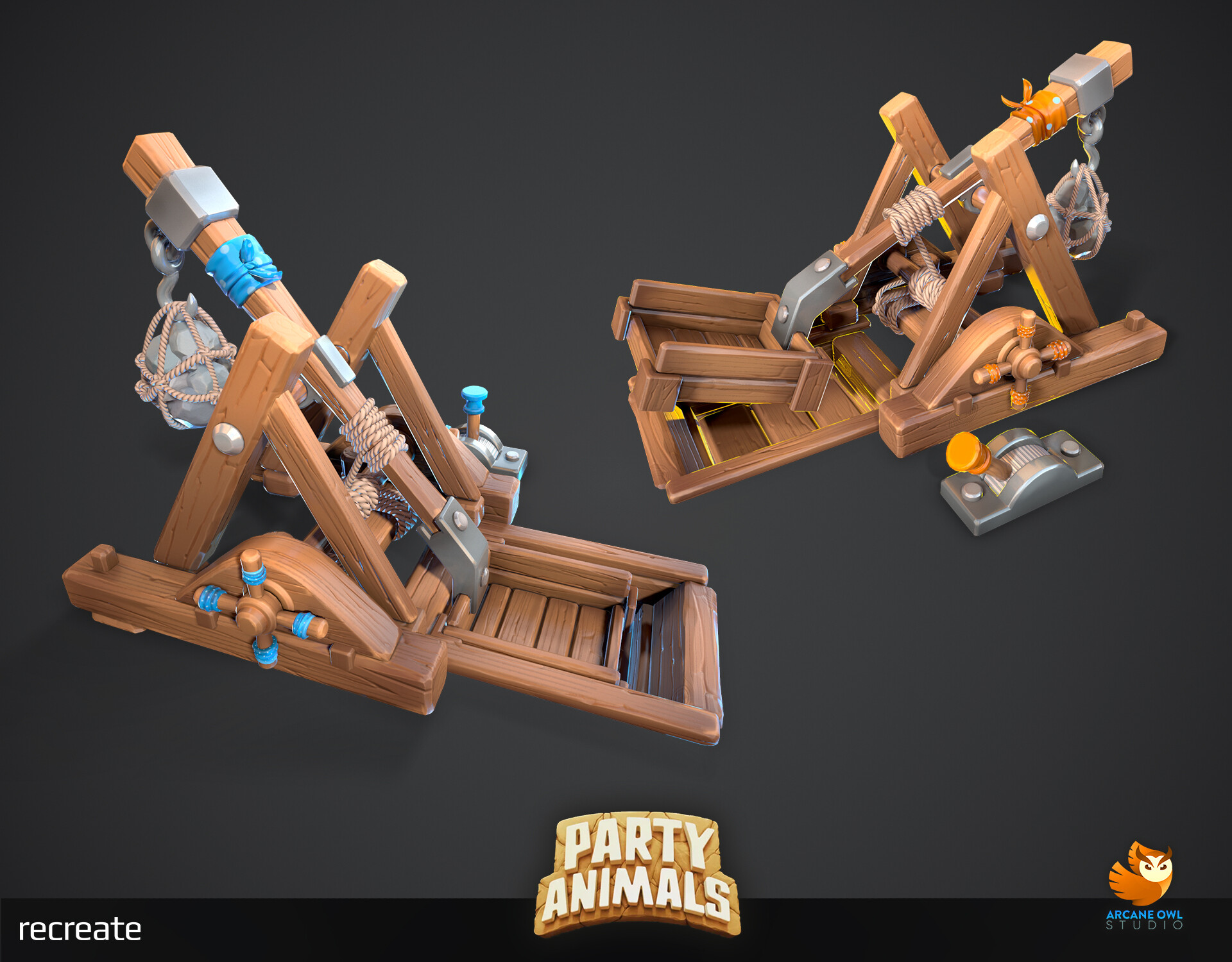 Arcane Owl Studio - Party Animals - Trebuchet