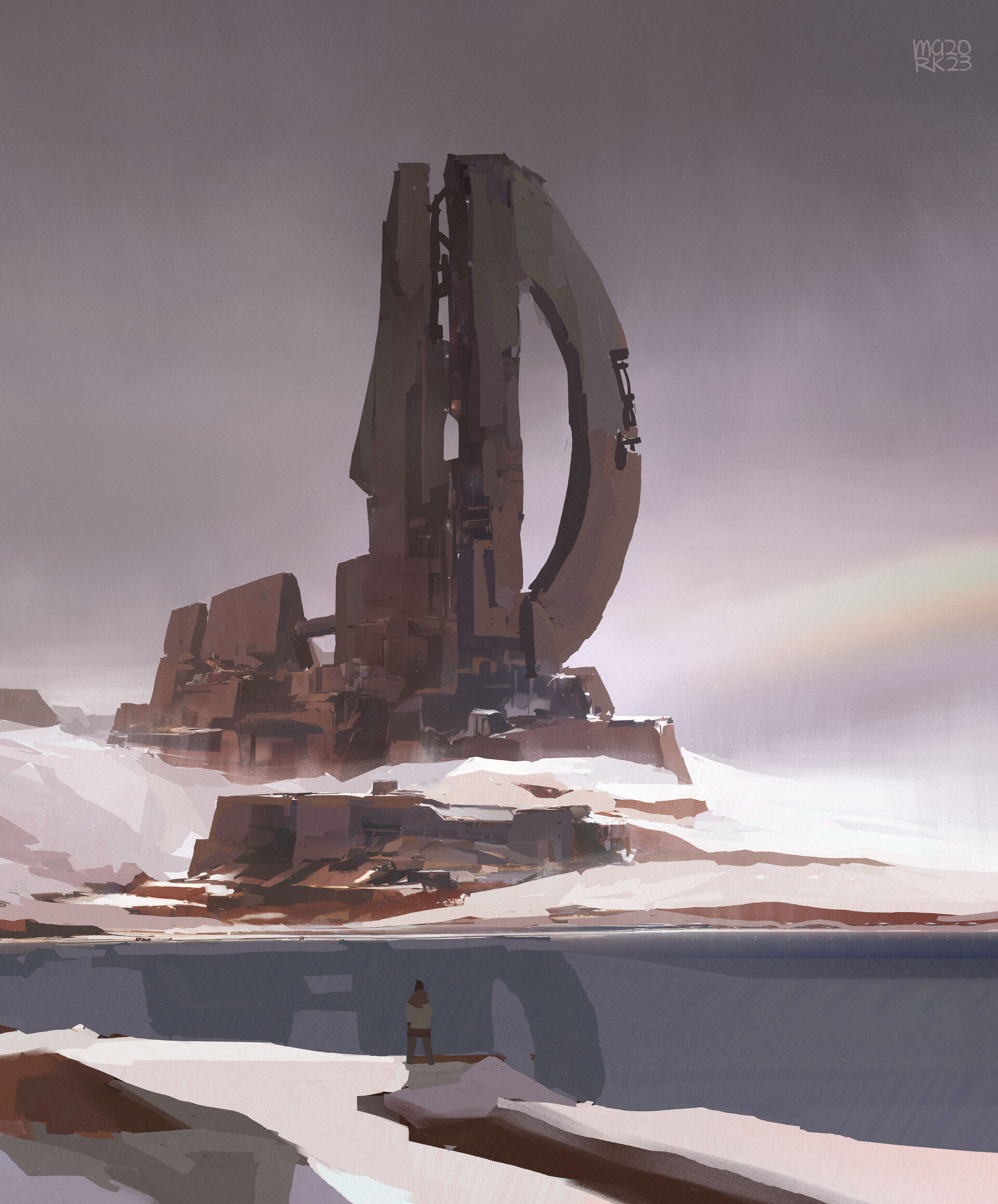 ArtStation - snow tower