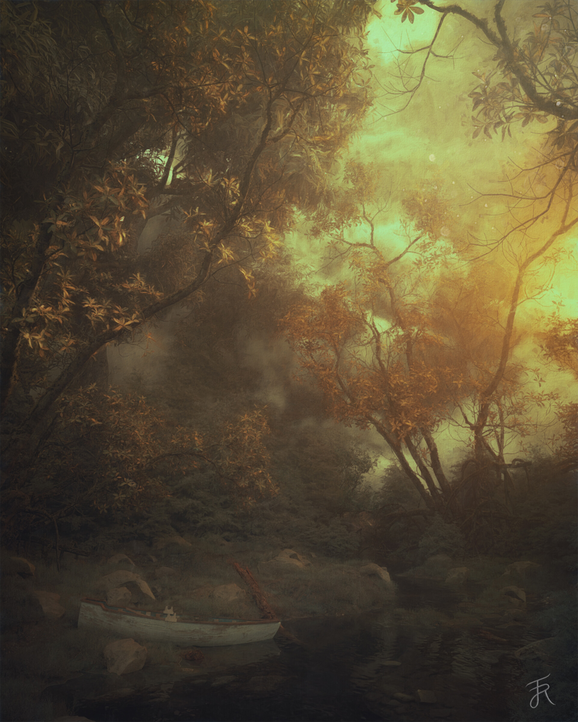 ArtStation - Tranquil Embers