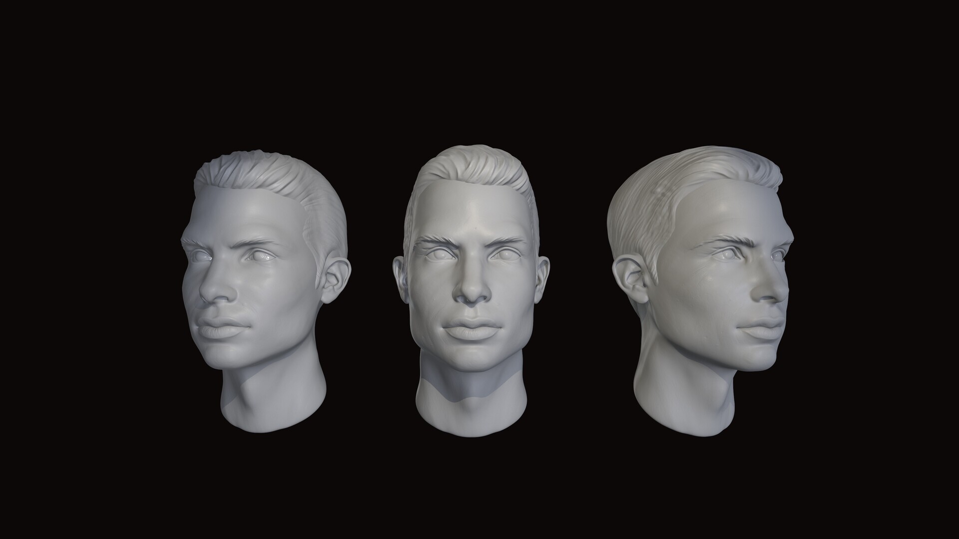 ArtStation - Face Sculpt Model