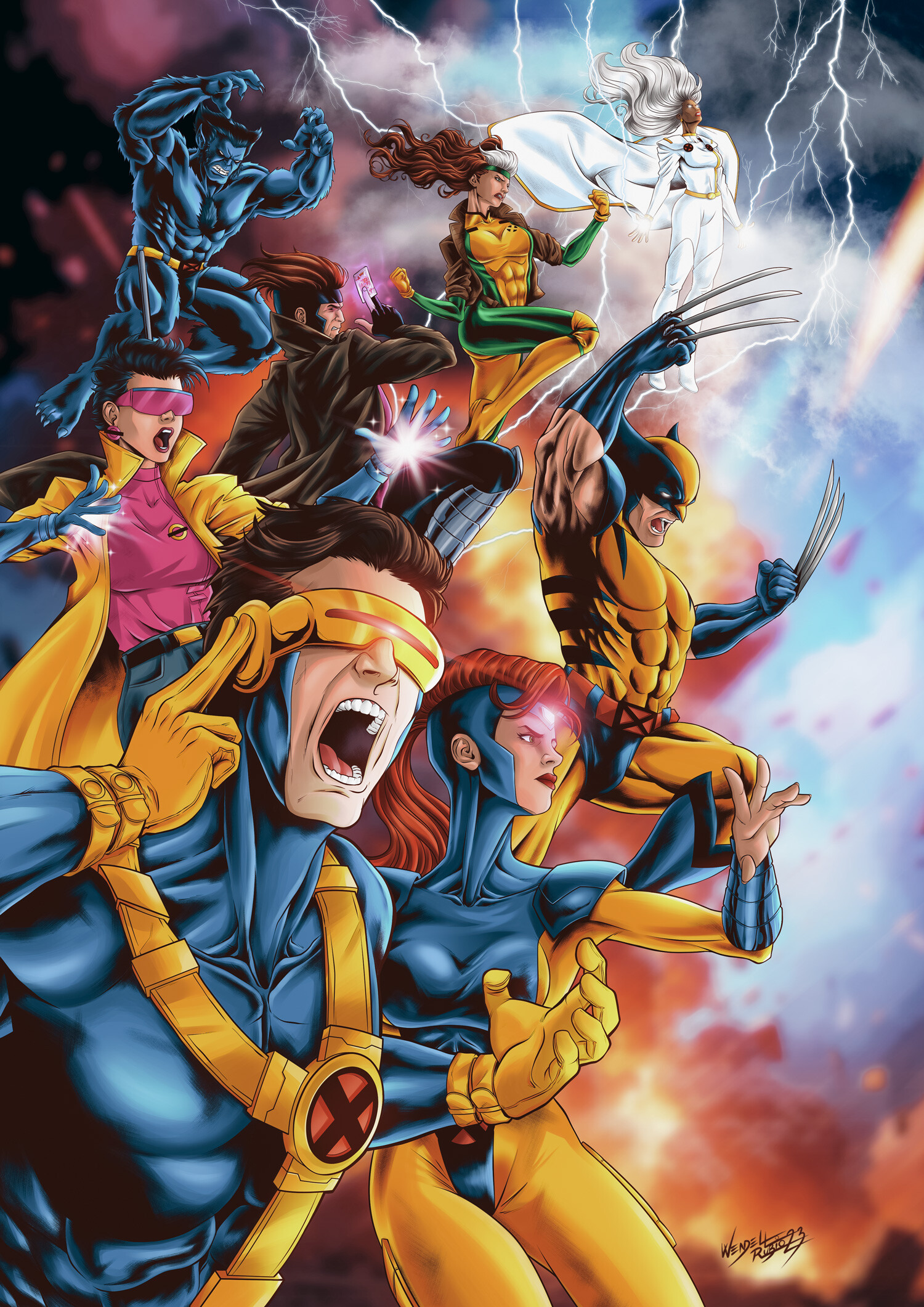 ArtStation - X-MEN '92 - Fan Art