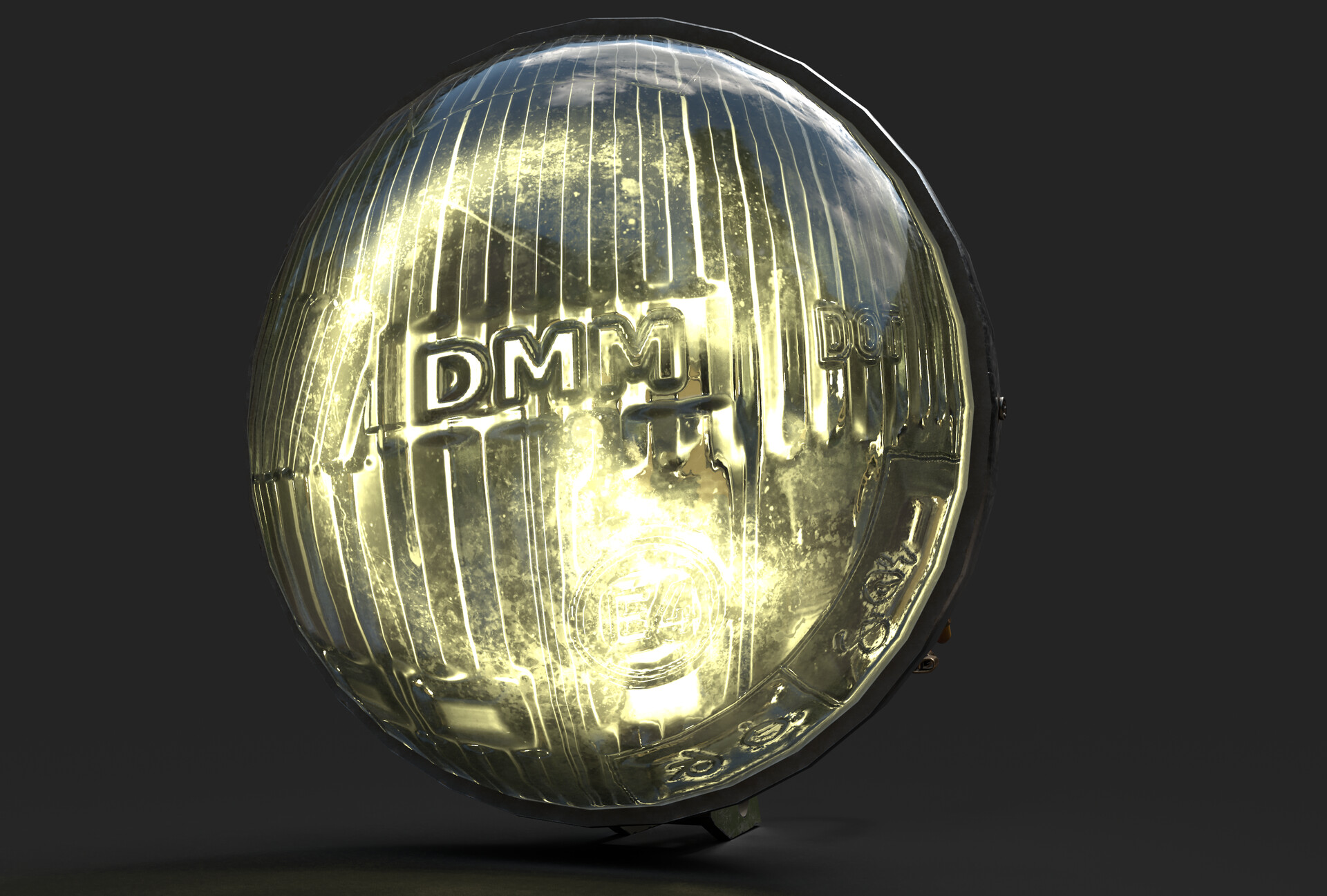 Headlight - Lamp - Download Free 3D model by HichamSvr [521e4ca ...