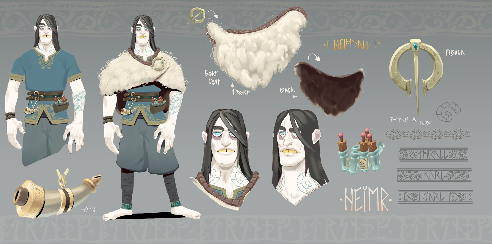 Geraud Soulie (2D) / Roger Trootman (3D) - HEIMDALL - HEIMR PROJECT