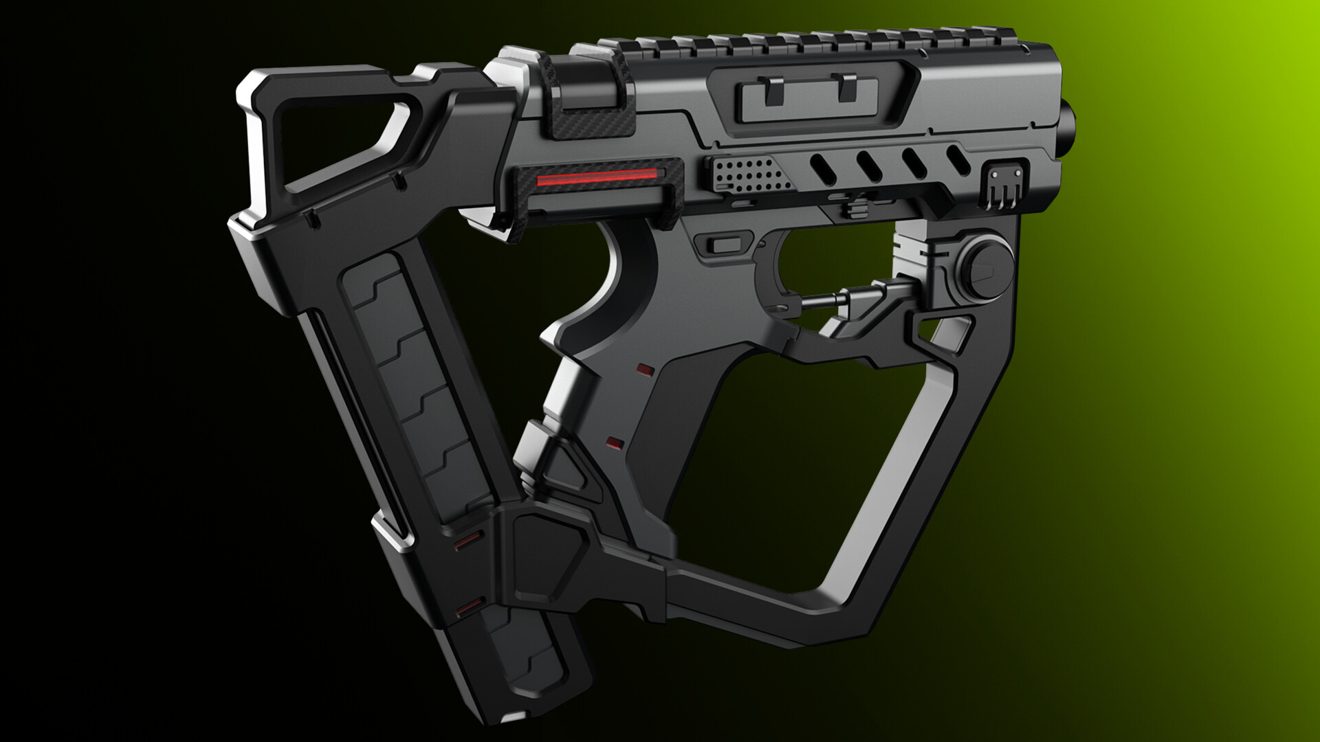 Oleg Ushenok - Sci-Fi Guns Set "Alpha"