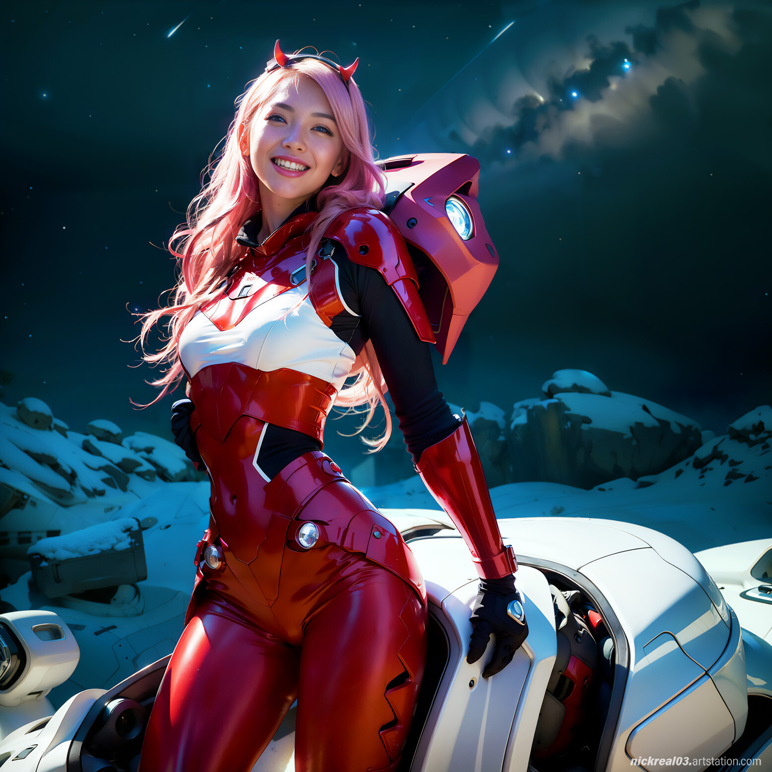 ArtStation - FRANXX Darling Pilot