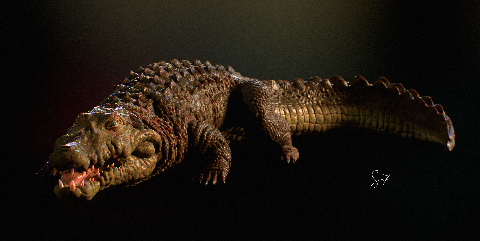 ArtStation - Crocodile