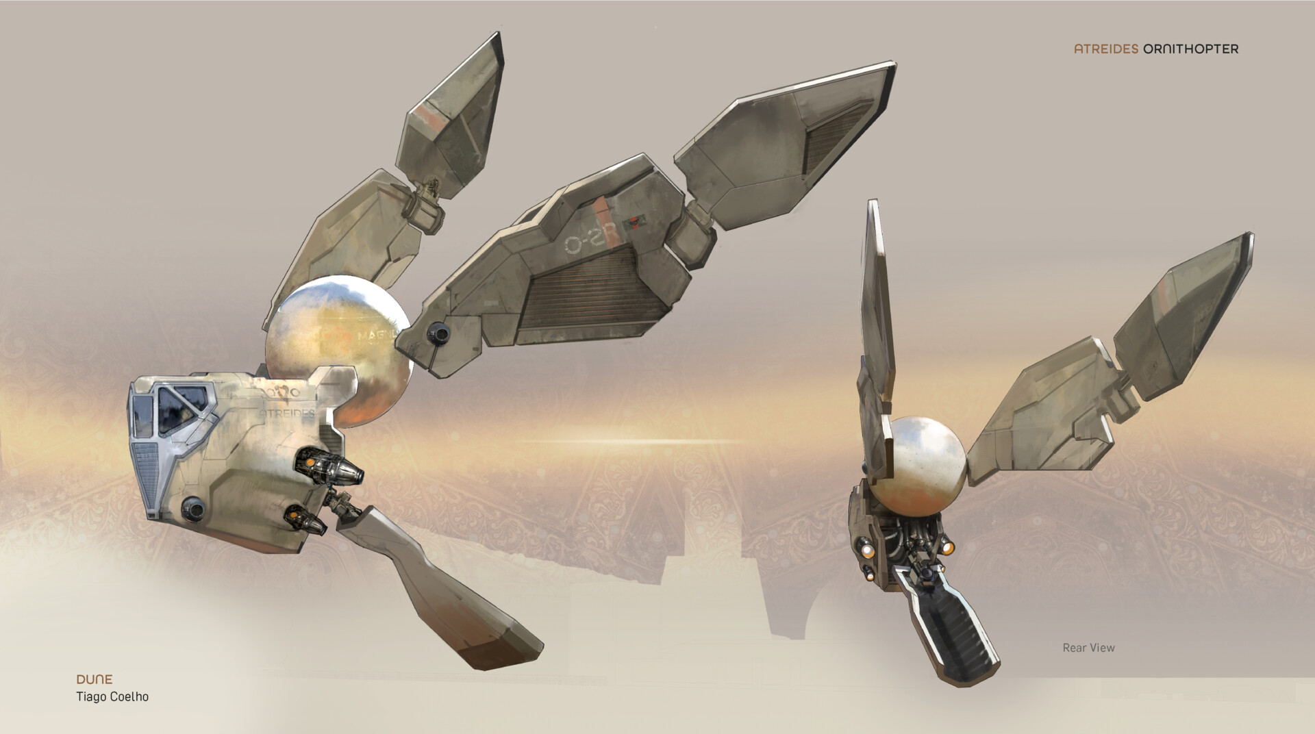 ArtStation - Atreides Ornithopter