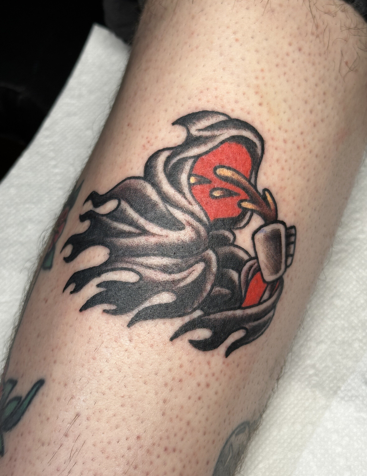 ArtStation - Coffee drinking ghoul on a leg ☕️🩸