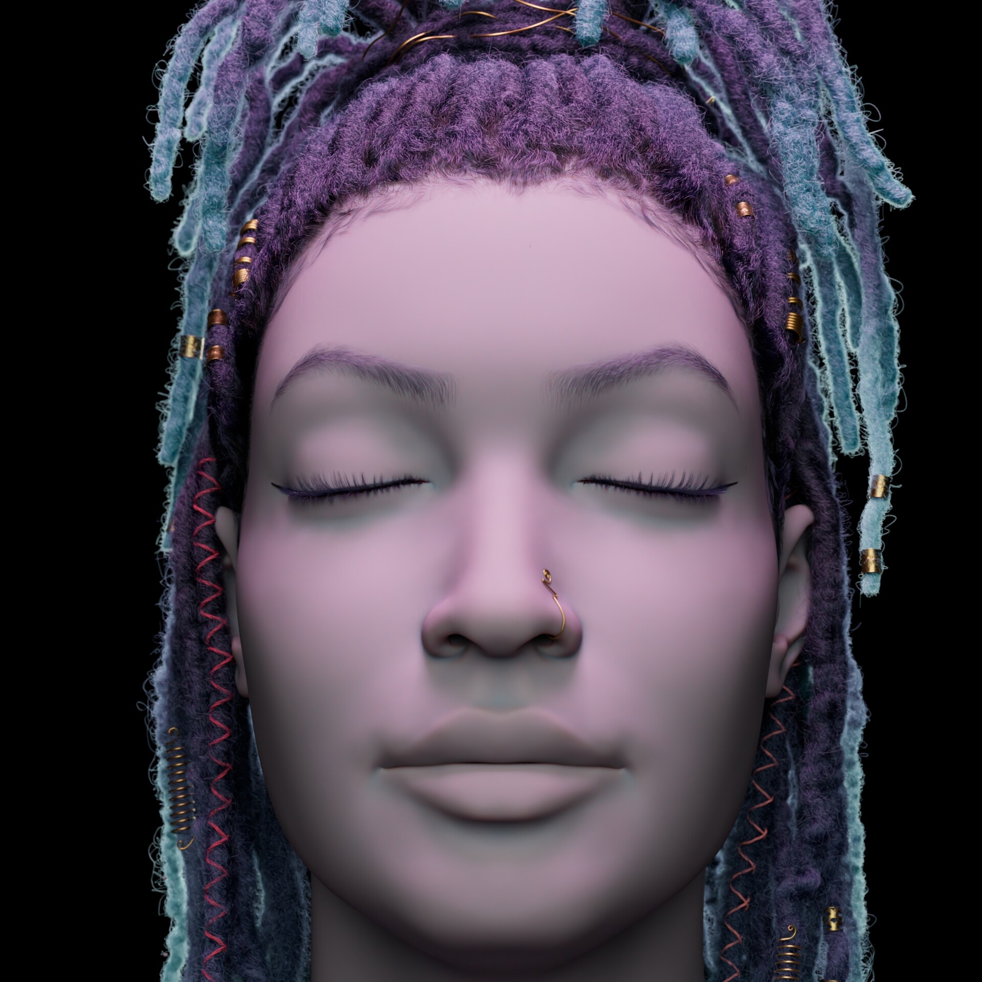 ArtStation - Coral Dreadlocks