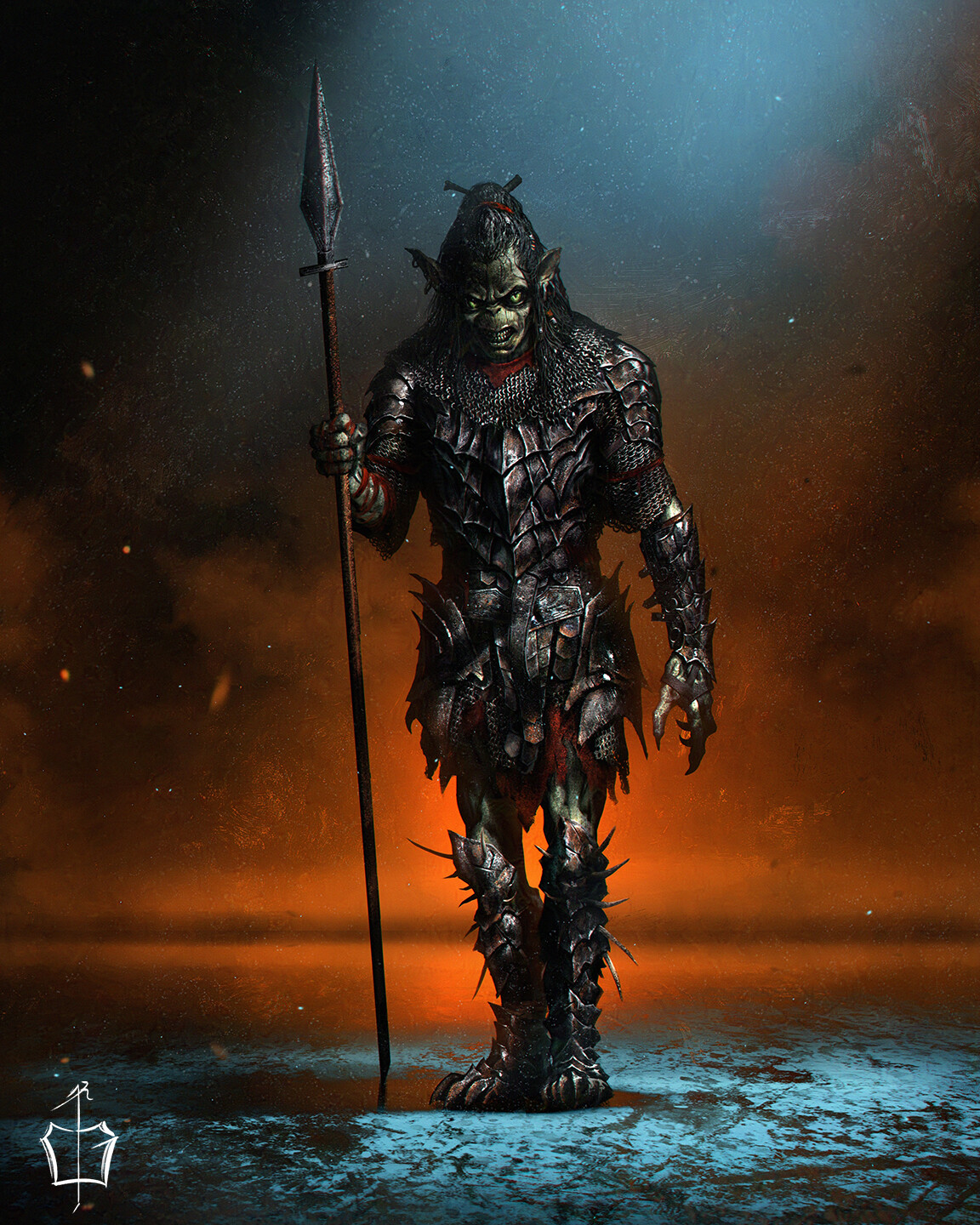 Goblin Chieftain by CK Göksoy : r/ImaginaryGoblins