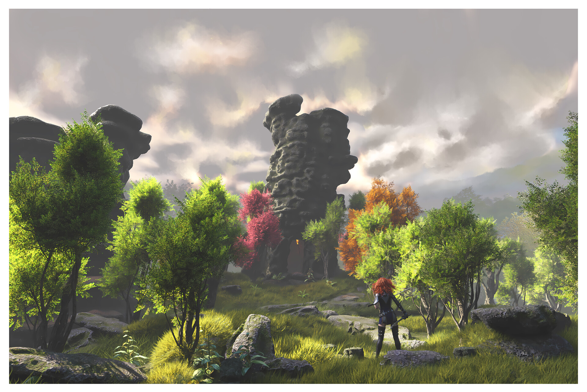 ArtStation - Tree Tower