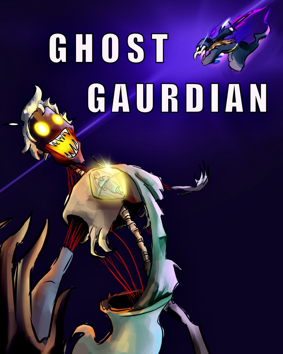 ArtStation - Ghost Guardian Cover Page