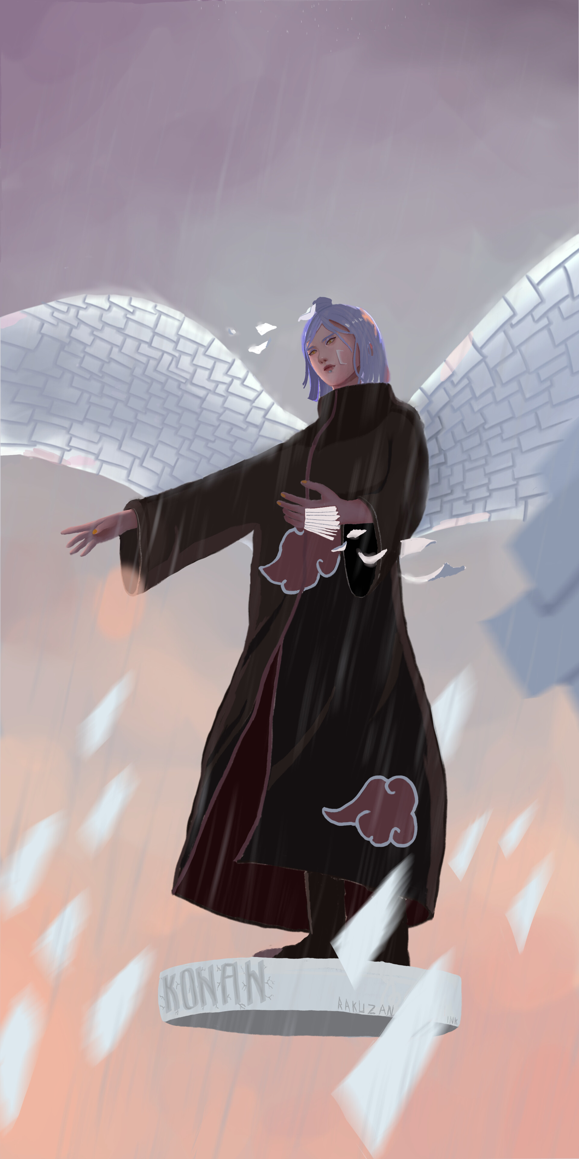 ArtStation - Konan, the god's angel