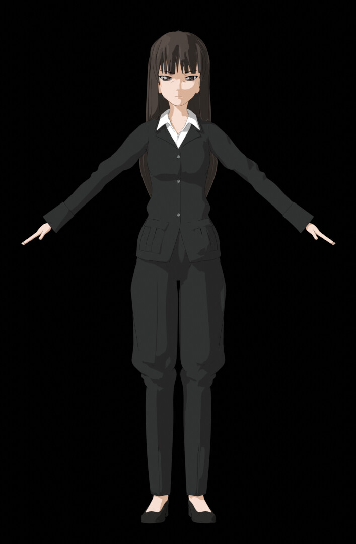 ArtStation - nishizumi shiho : girls und panzer