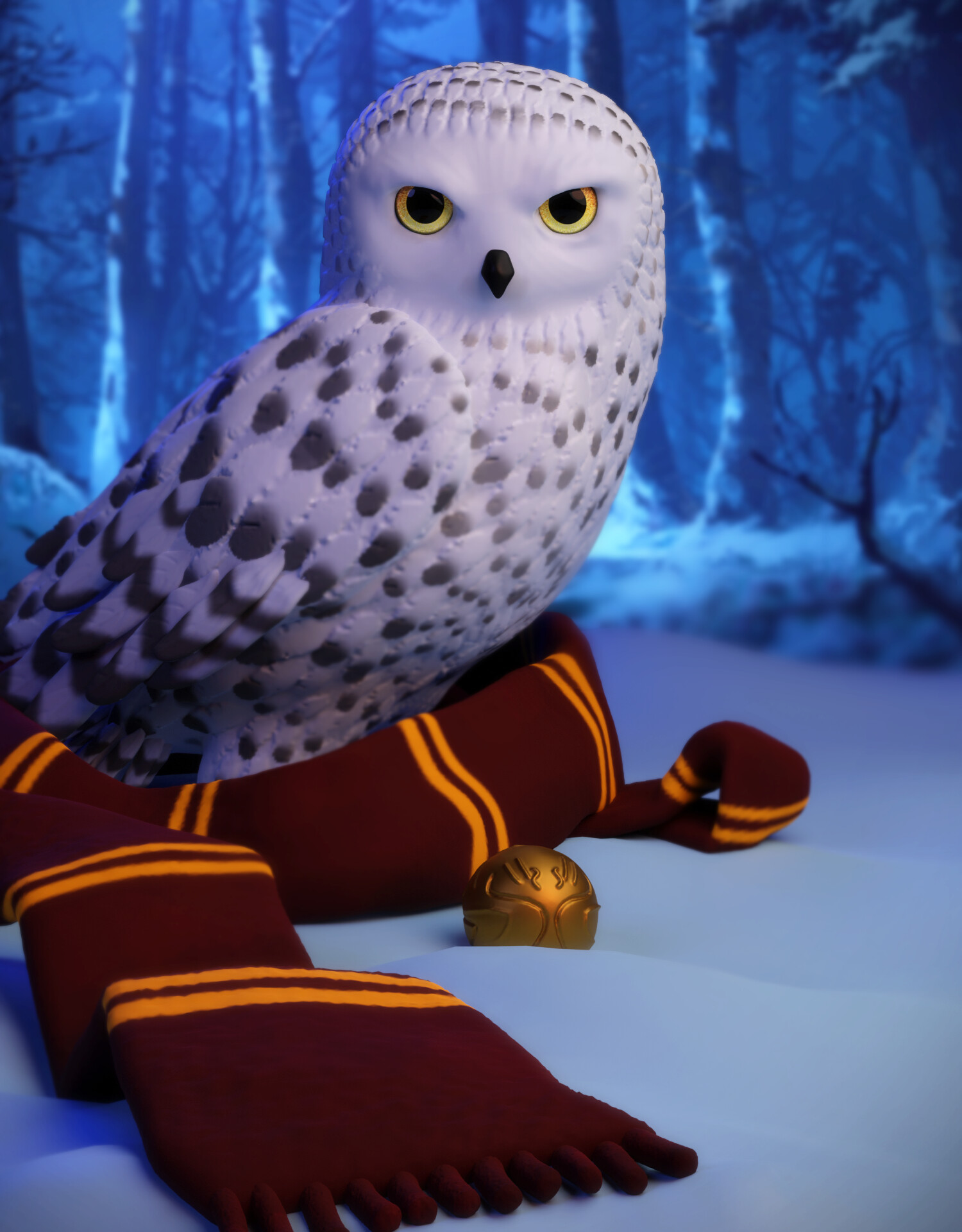 ArtStation - Own Hedwig