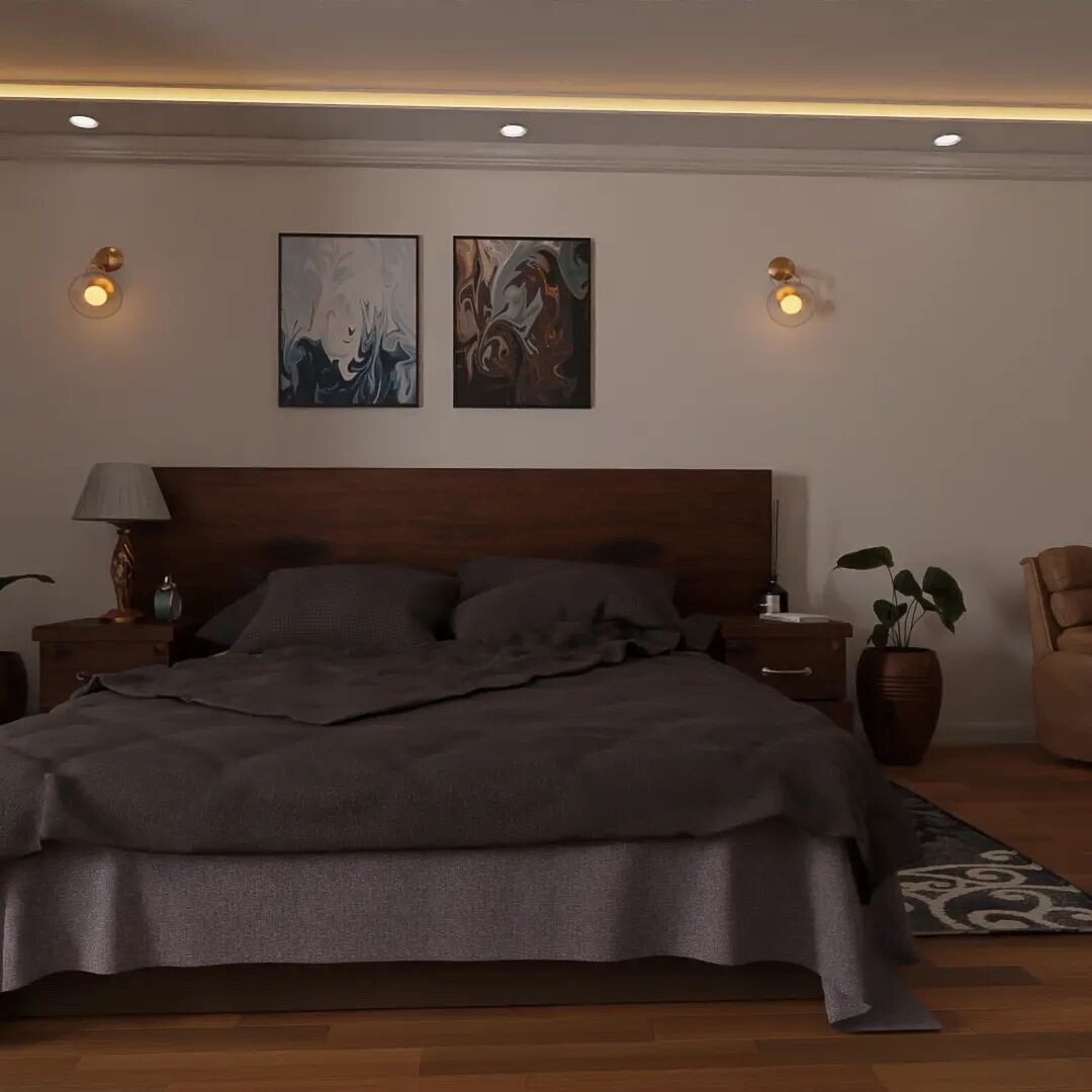 ArtStation - Bedroom/restroom design