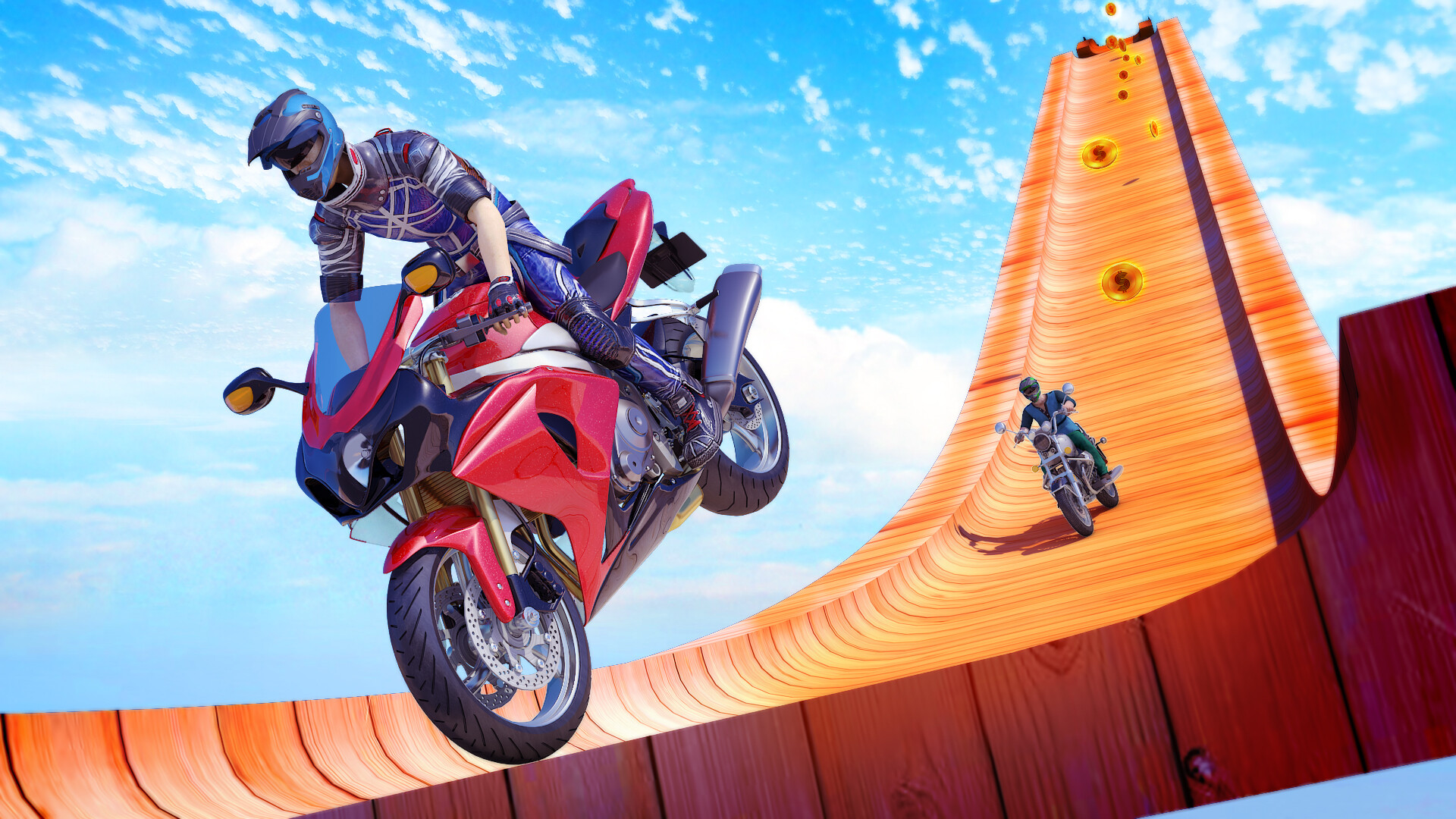 ArtStation - Mega Ramp Bike Racing & Stunt