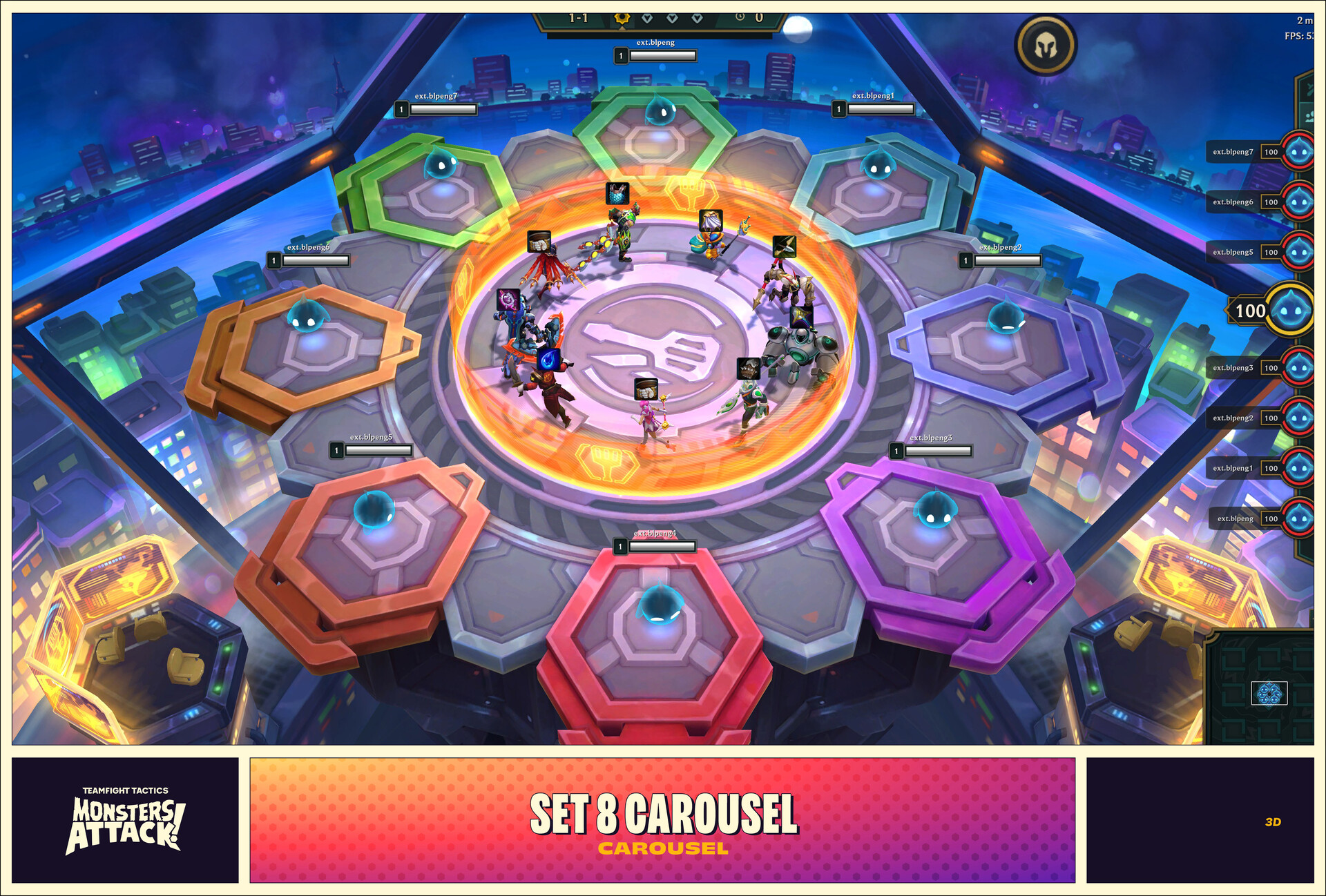 Kudos Productions - Teamfight Tactics | Set8 Monsters Attack | Carousel