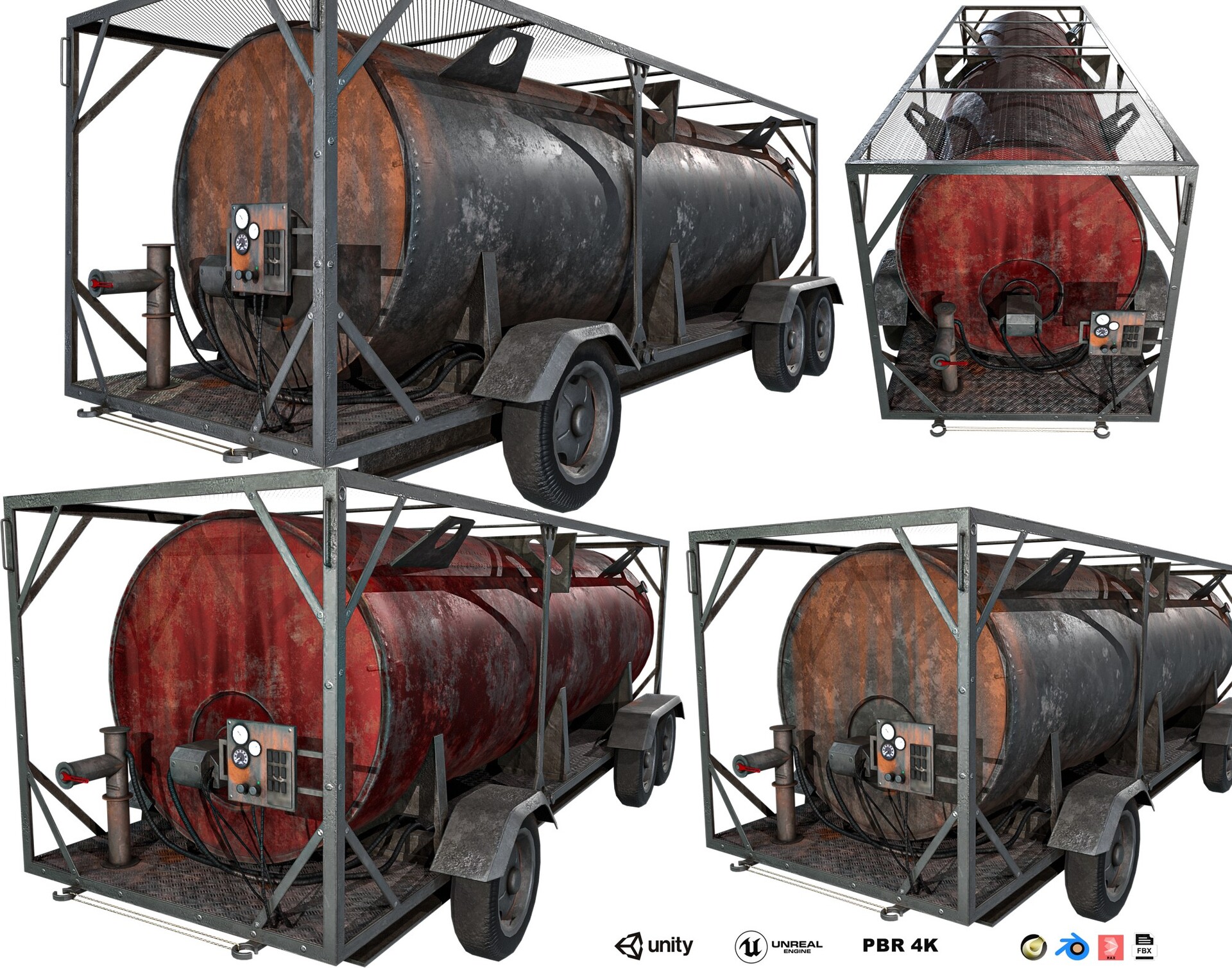 ArtStation - oil Tank