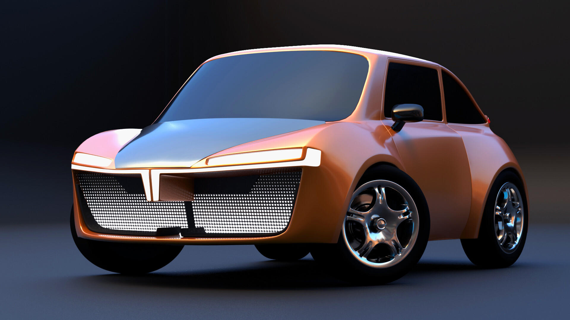 ArtStation - Low Poly Car