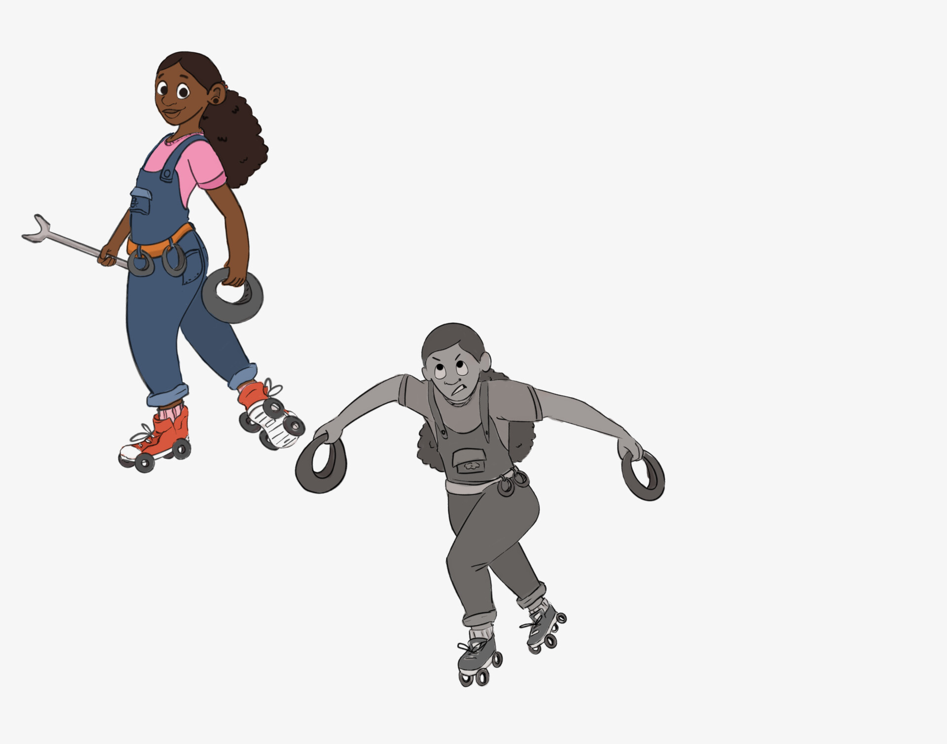 Fridah Maina - Character designs