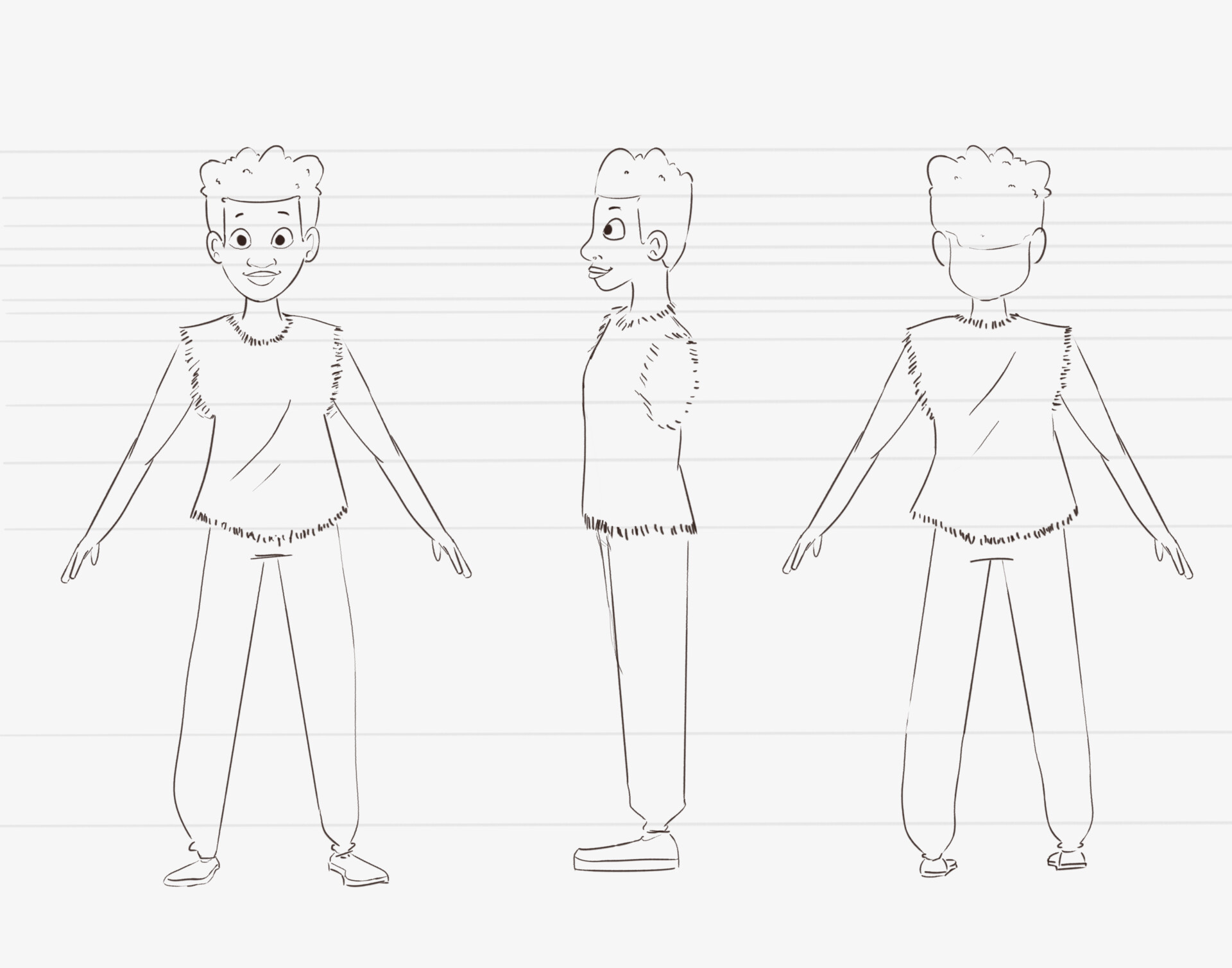 Fridah Maina - Character designs