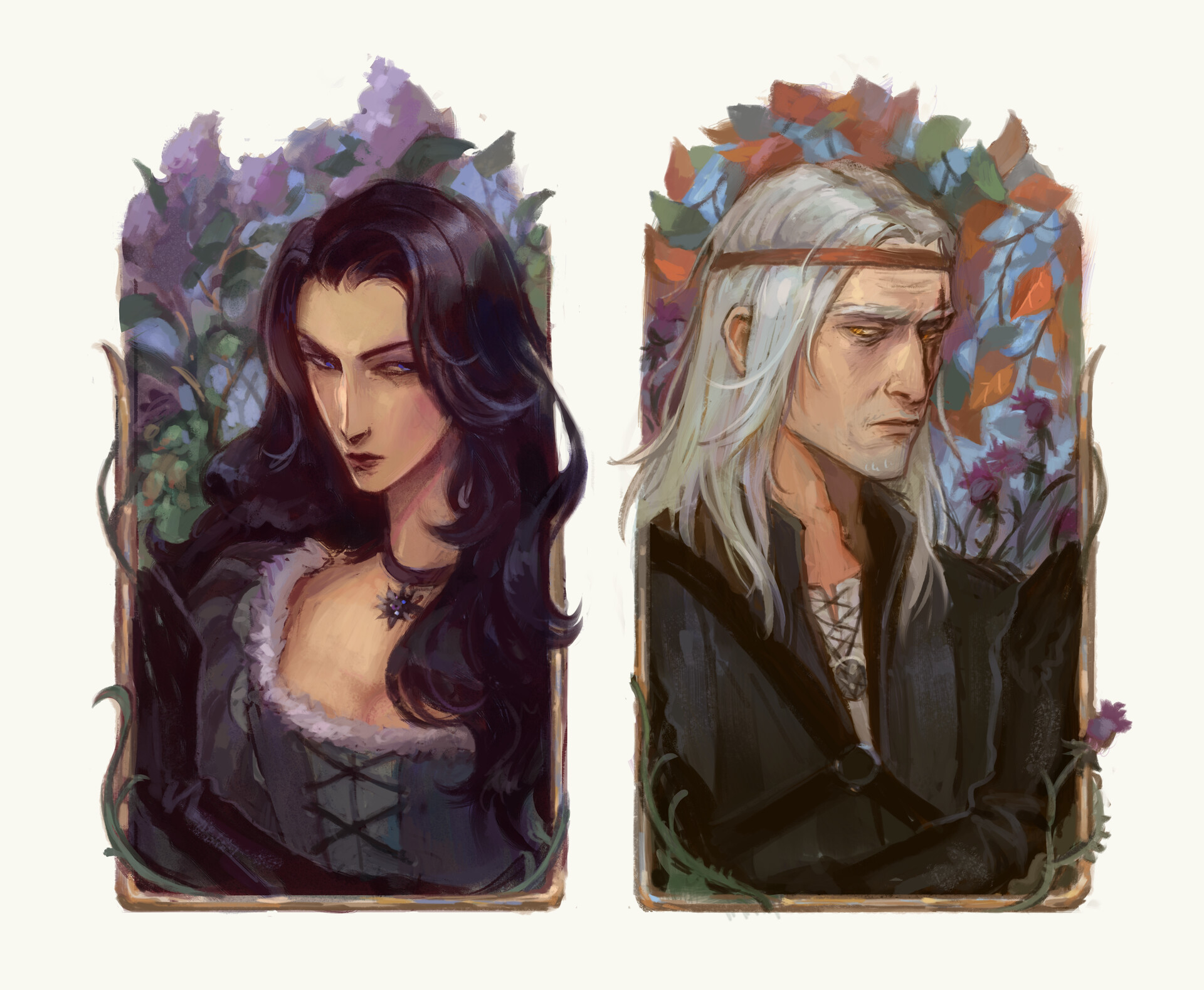 Art from The Witcher Series