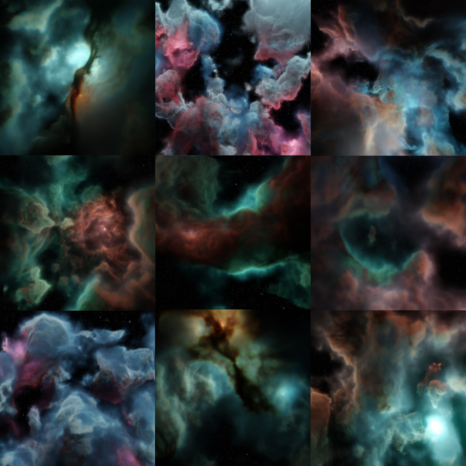 ArtStation - Nebula Explorations