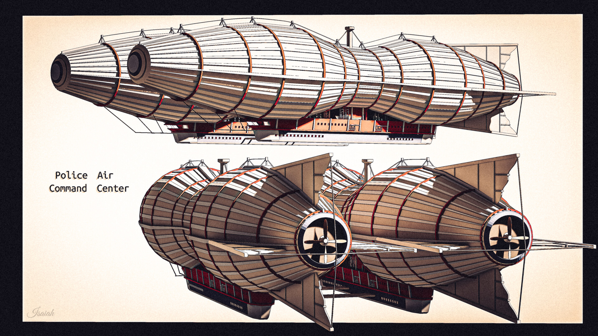 ArtStation - Airship Designs