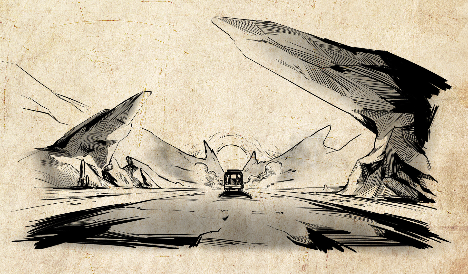 Max Davenport - Borderlands 3 - Marcus Intro Inks