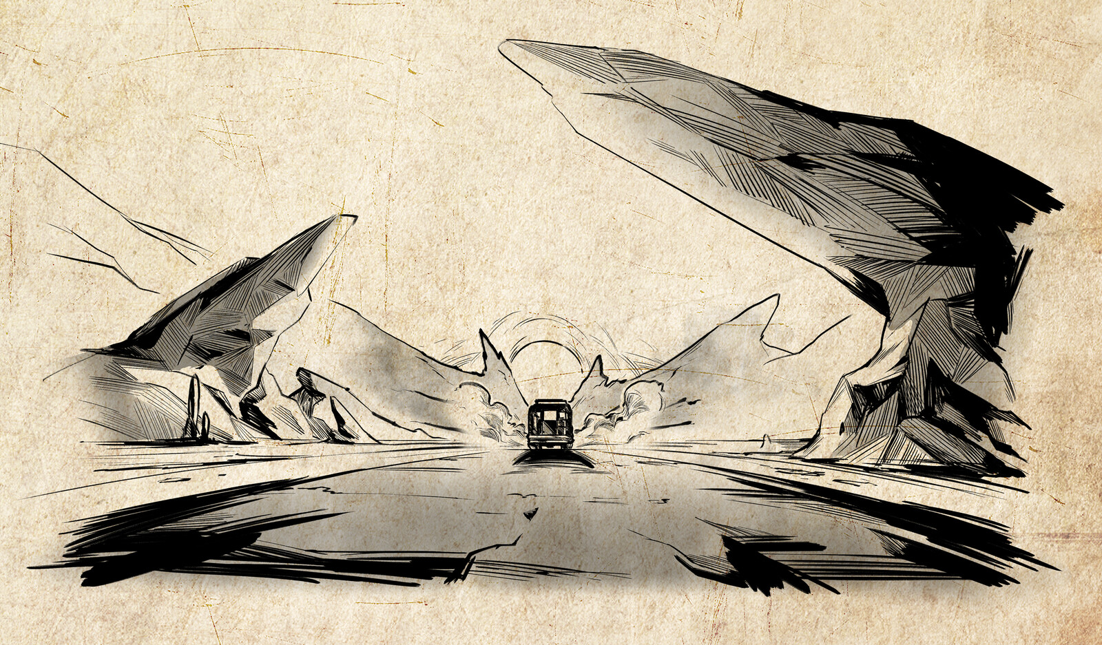 Max Davenport - Borderlands 3 - Marcus Intro Inks