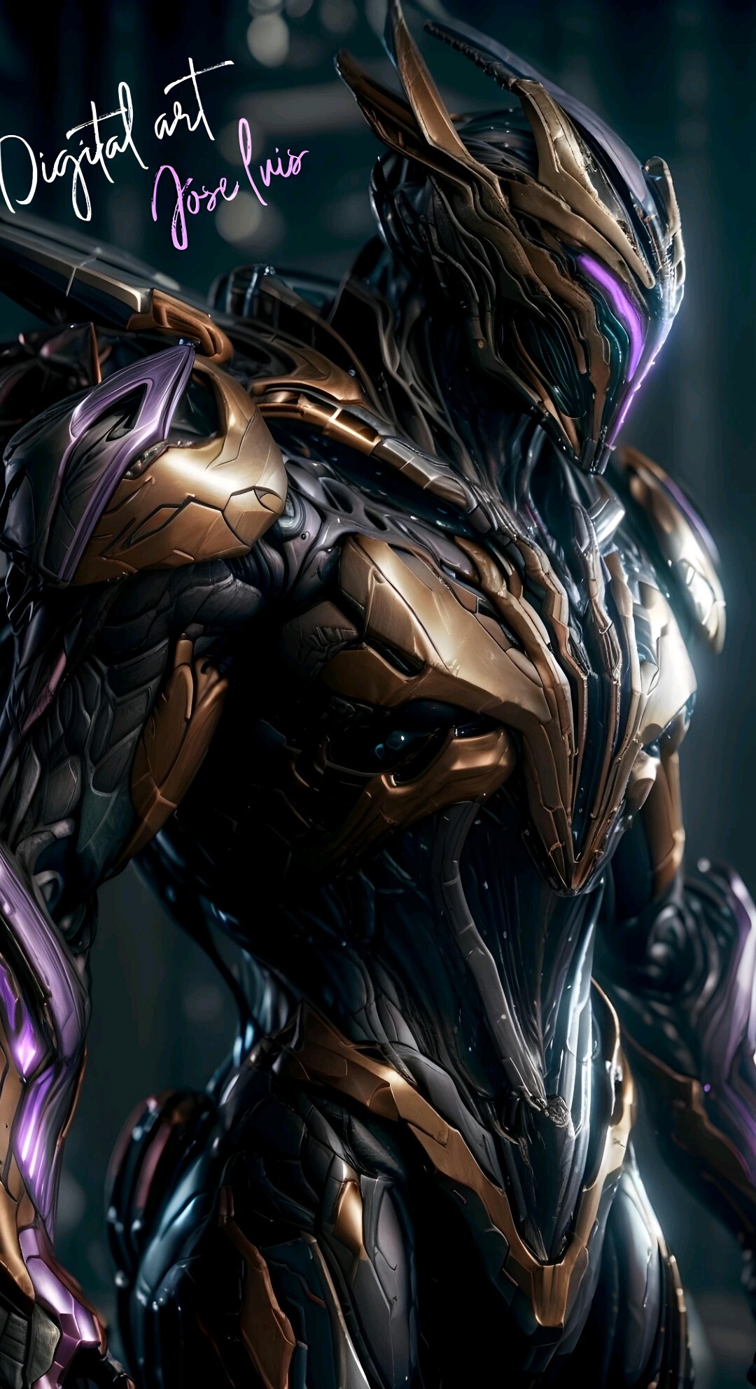 ArtStation - ROBOT FUTURISTIC WARFRAME