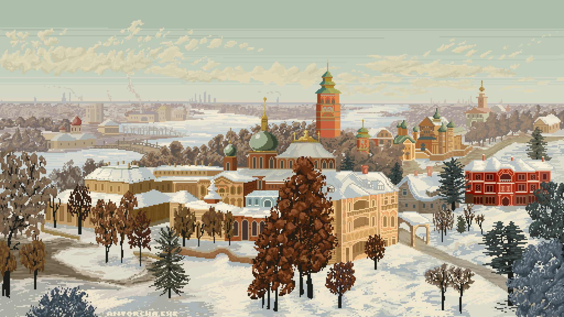 ArtStation - Russian City