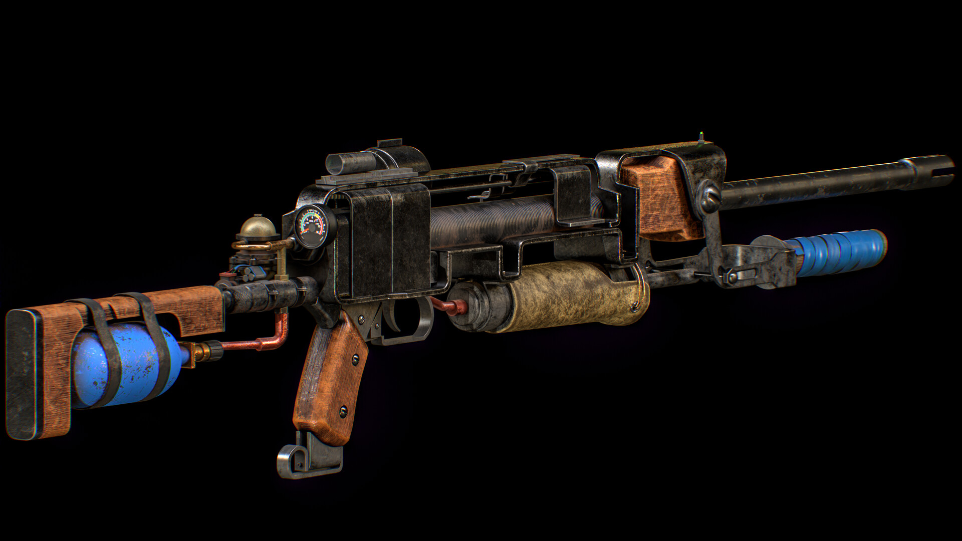 Premkumar - Tikhar_Gun in Metro Exodus