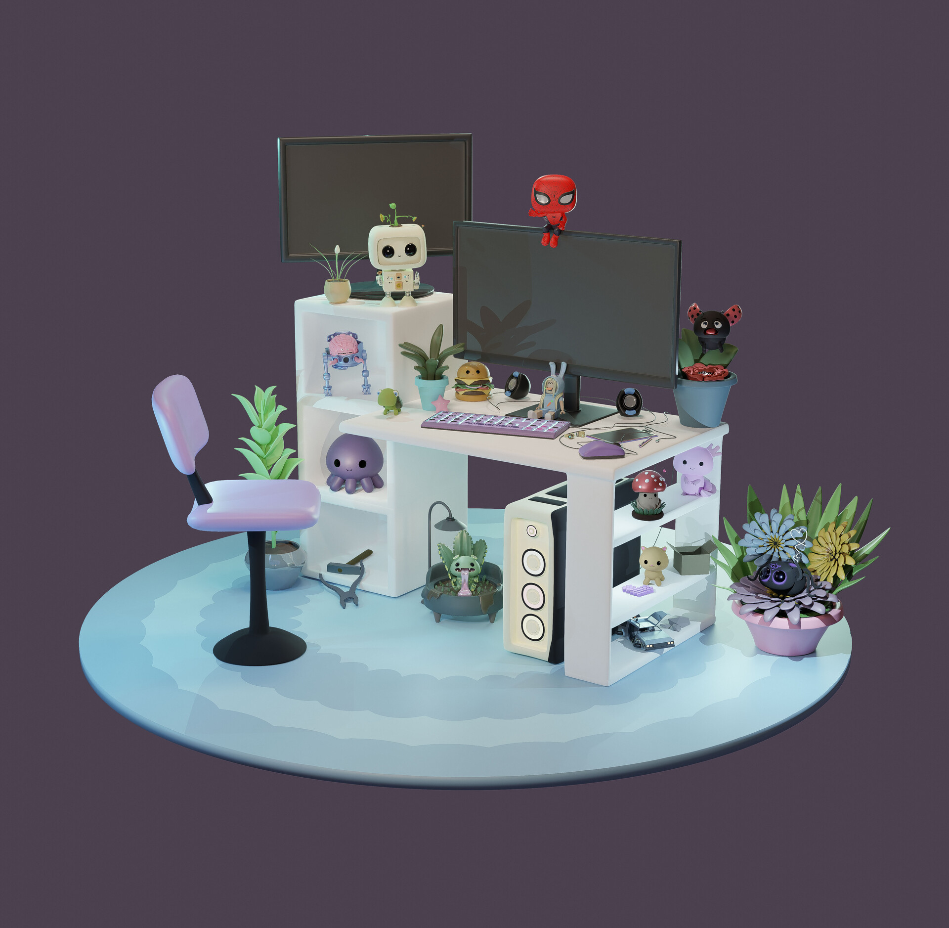 ArtStation - Desktop💜