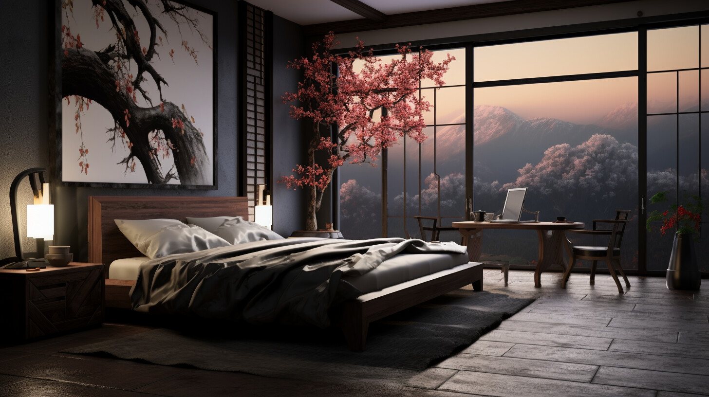 ArtStation - 3D Bed Room Wall -Architectural Visuals