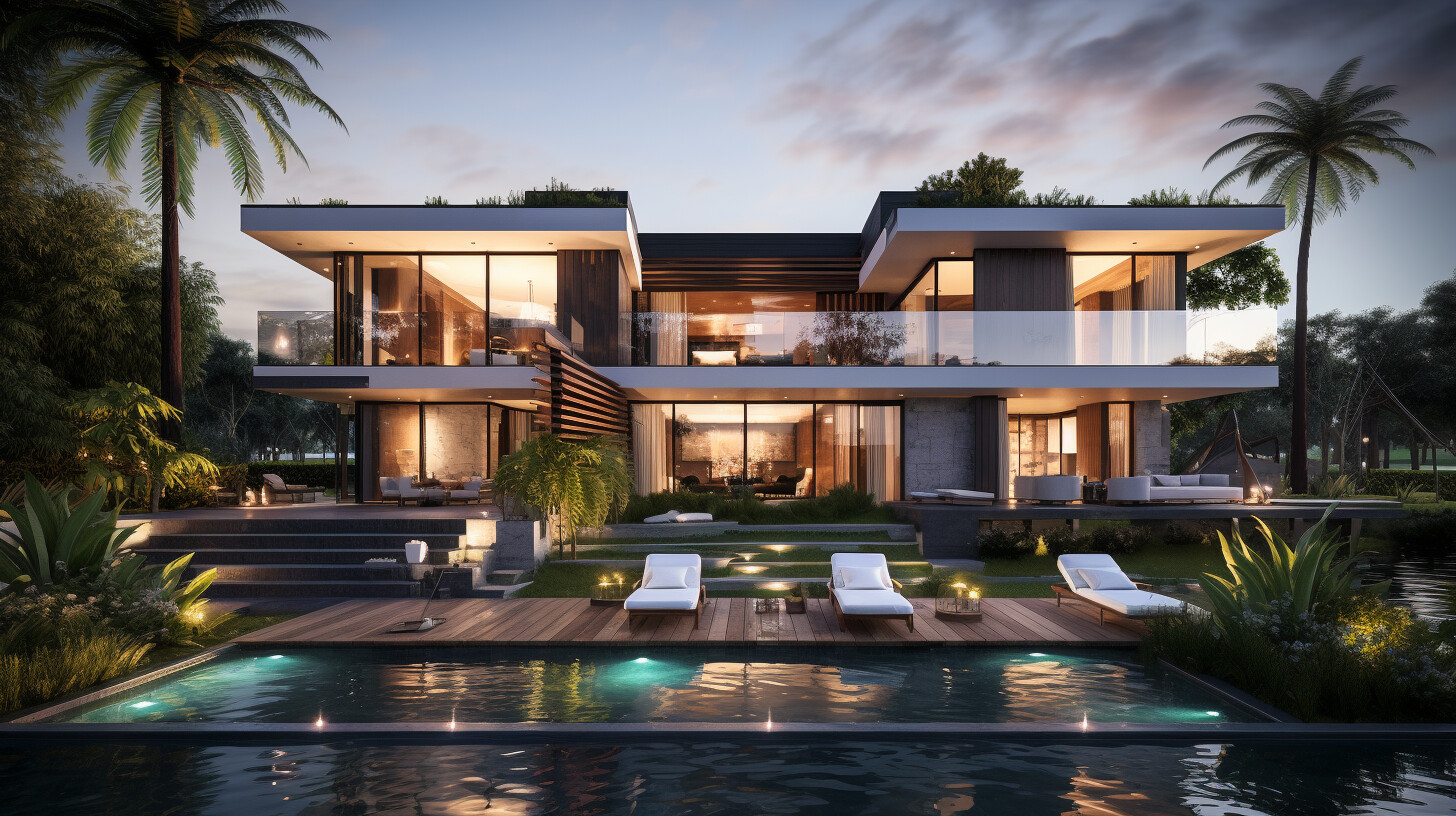 ArtStation - Modern Archviz Villa -Architectural Visual