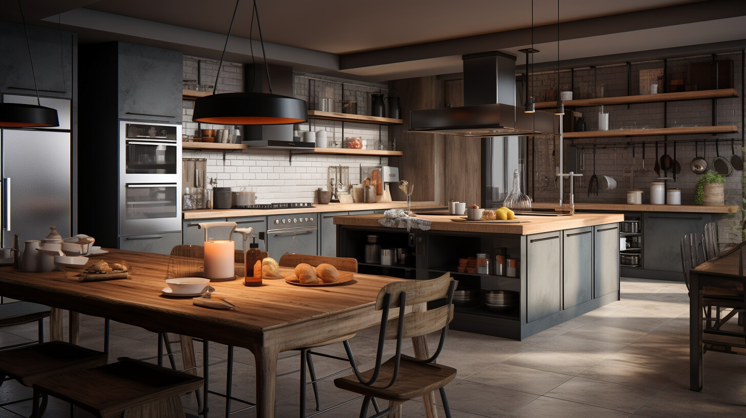 ArtStation - Kitchen Interior Design -Architectural Visuals