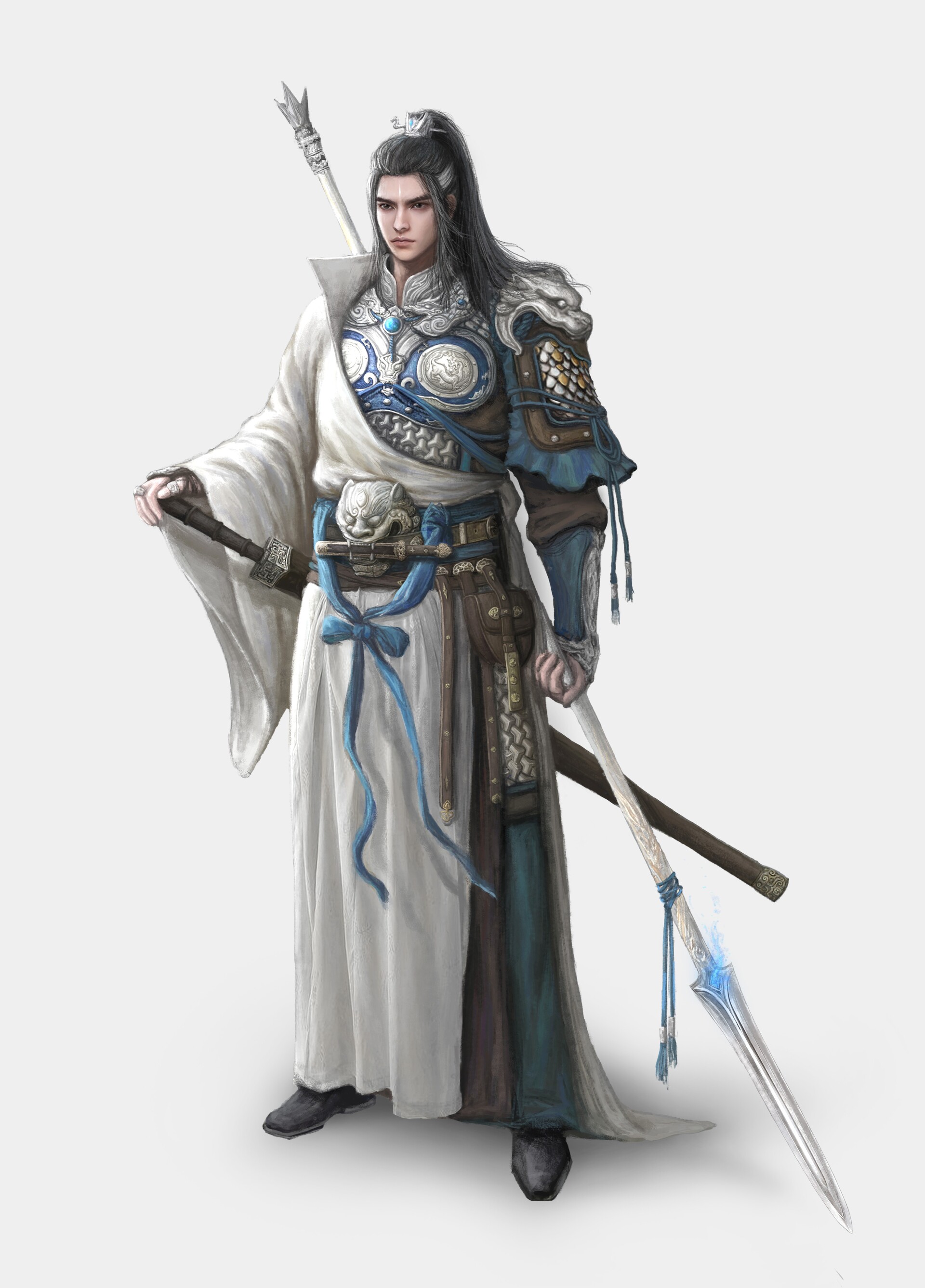 ArtStation - Chinese Wind Warrior