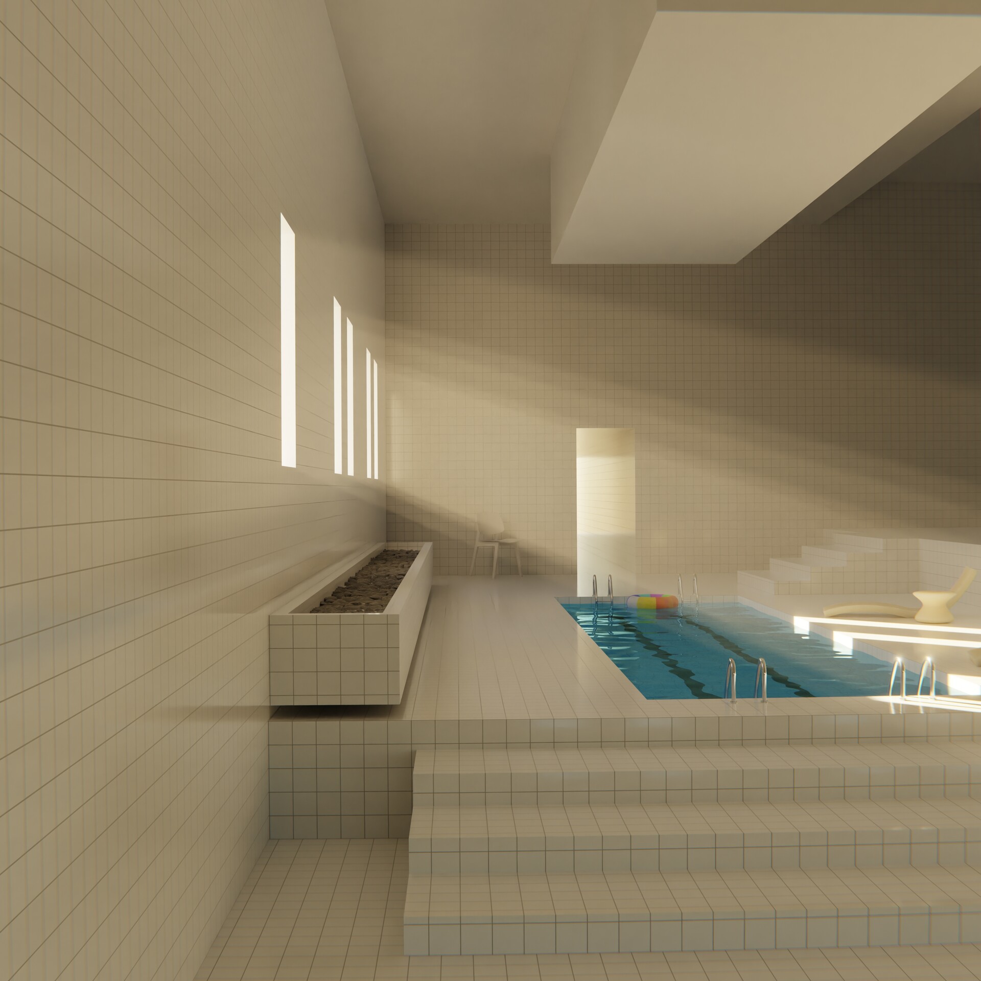 ArtStation - Blender Pool 126: Infinite Stairs 1