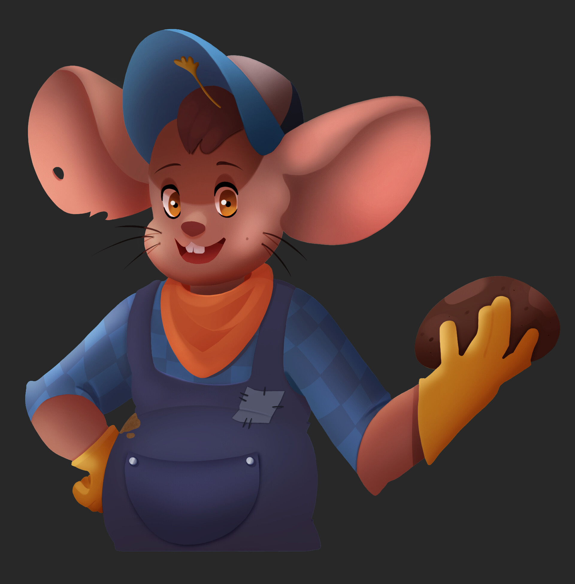 ArtStation - Casual mouse character