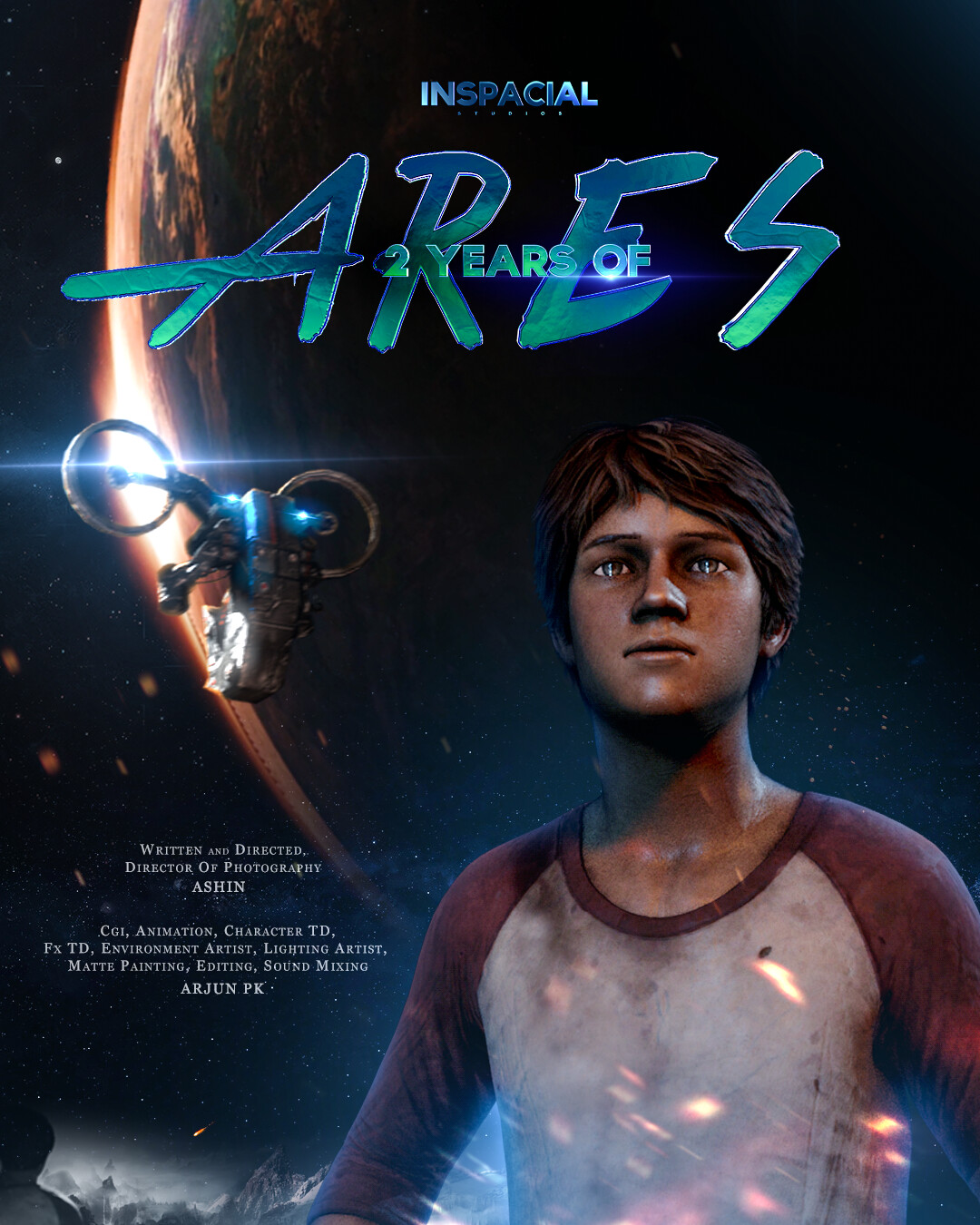 ArtStation - ARES 2 Years Poster